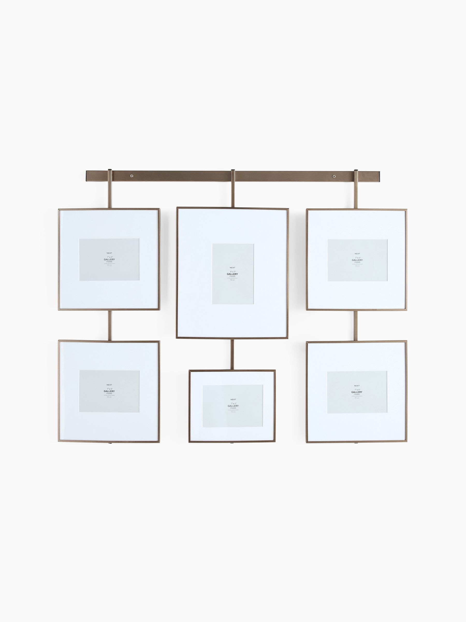 Buy Gold Gallery Wall Collage 6 Frame Photo Frame from the Next UK ...