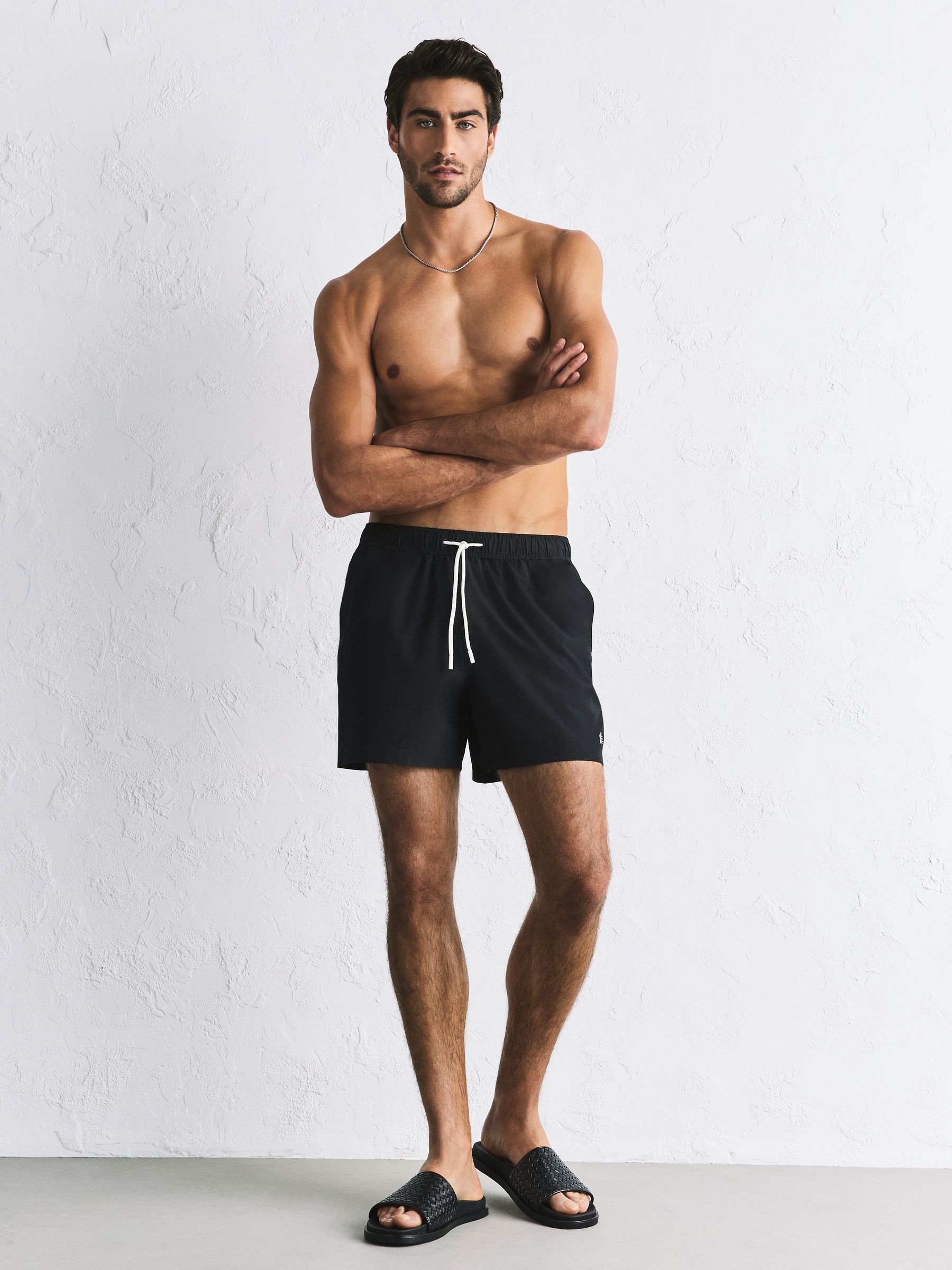 Buy Black Motion-Flex 5 Inch Swim Shorts from Next Netherlands