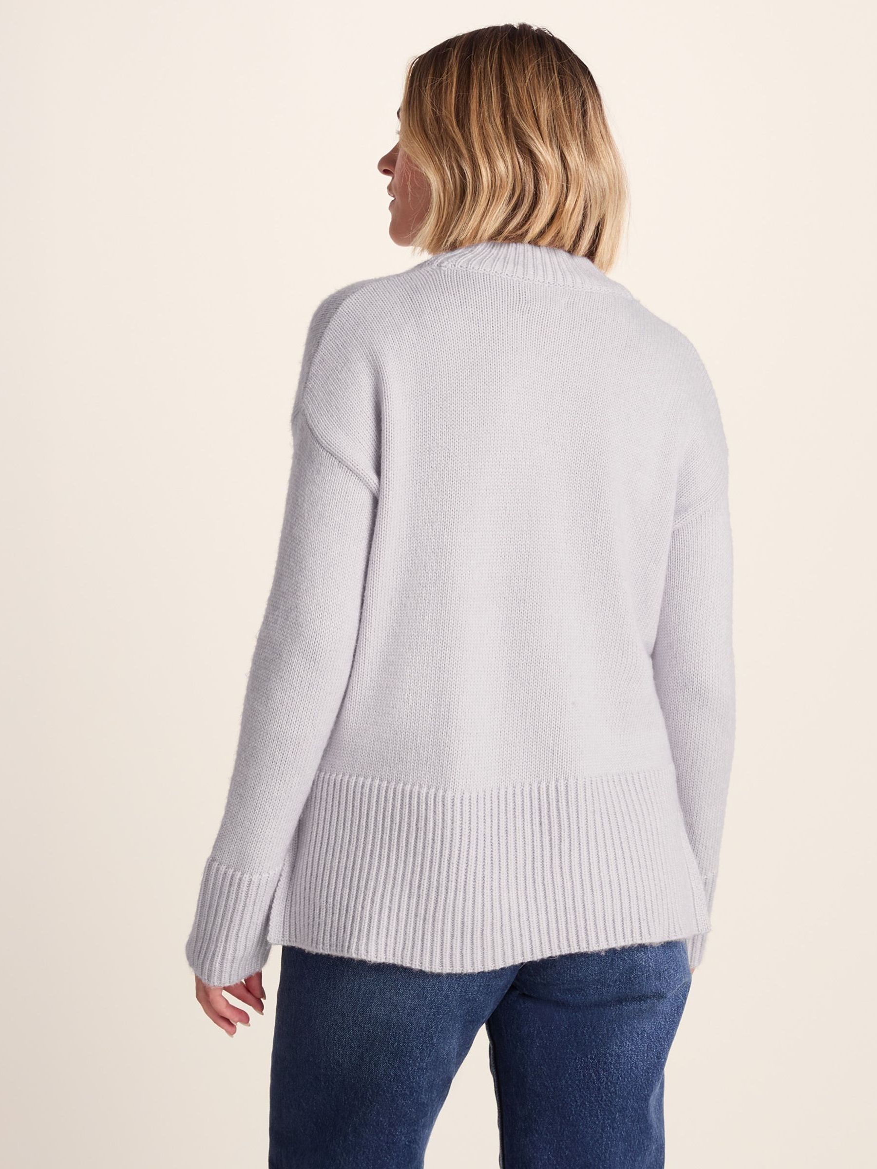 Buy Tog 24 Grey Womens Bree Knitted Jumper from Next Gibraltar