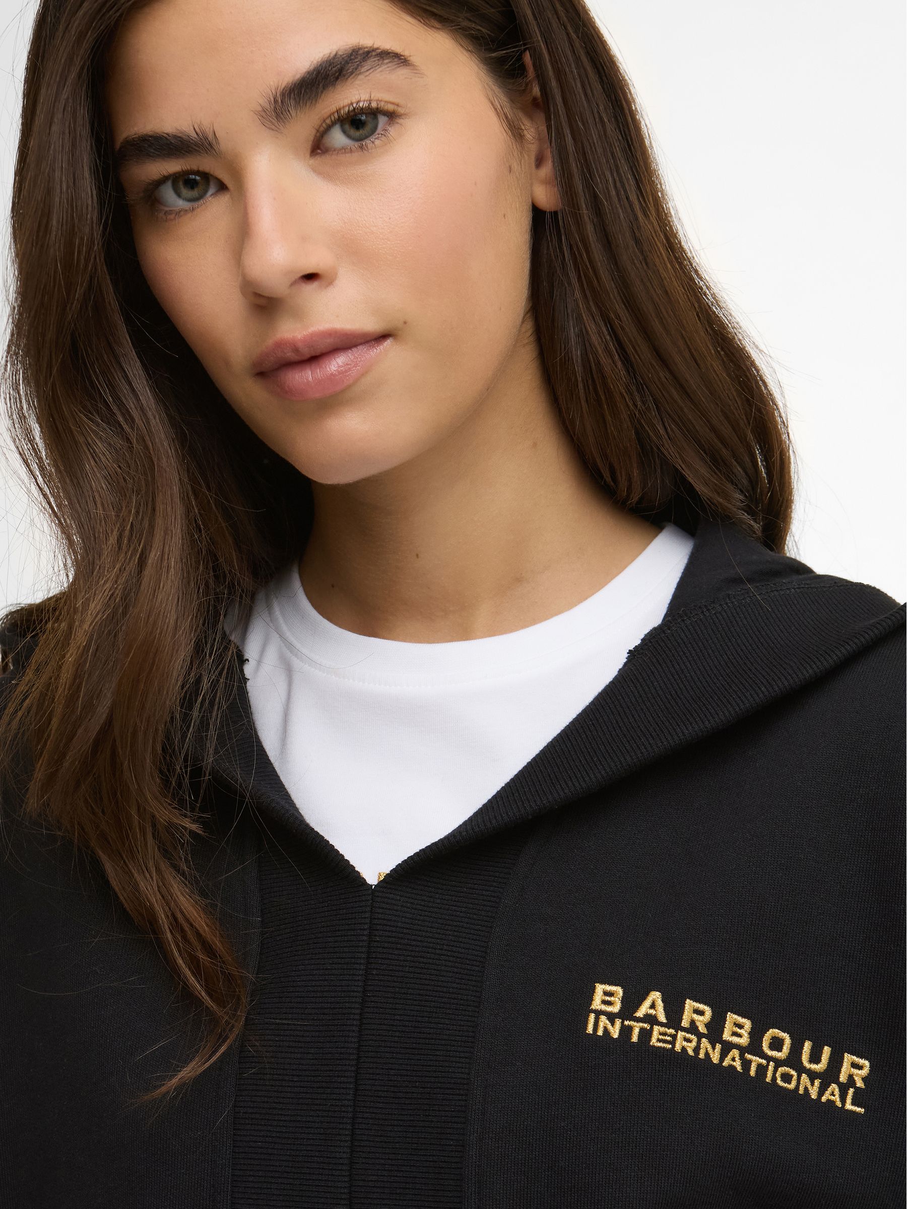 Buy Barbour® International Black Alexis Hoodie from the Next UK online shop