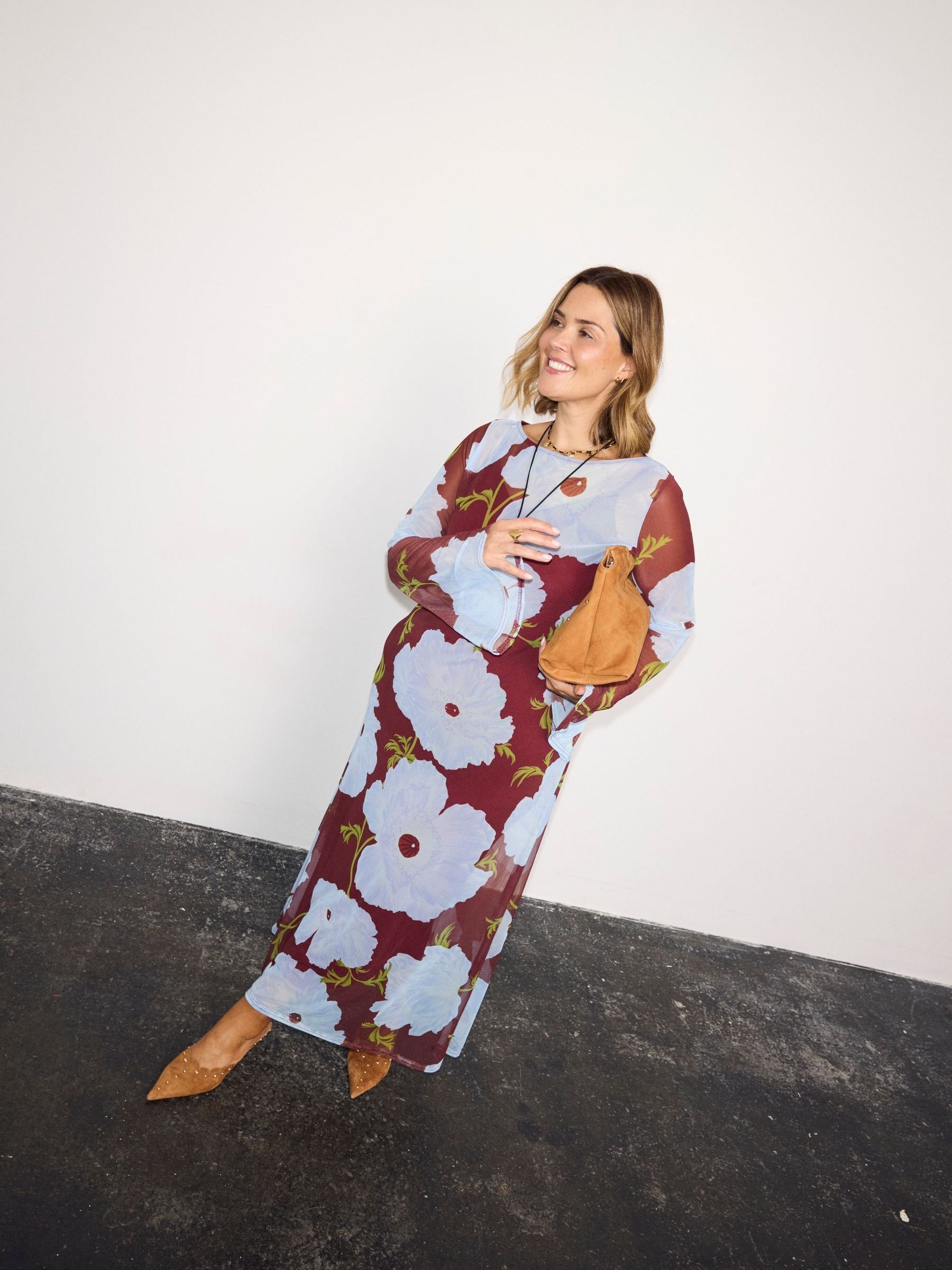 Buy Never Fully Dressed Purple Poppy Aria Mesh Dress from Next Australia