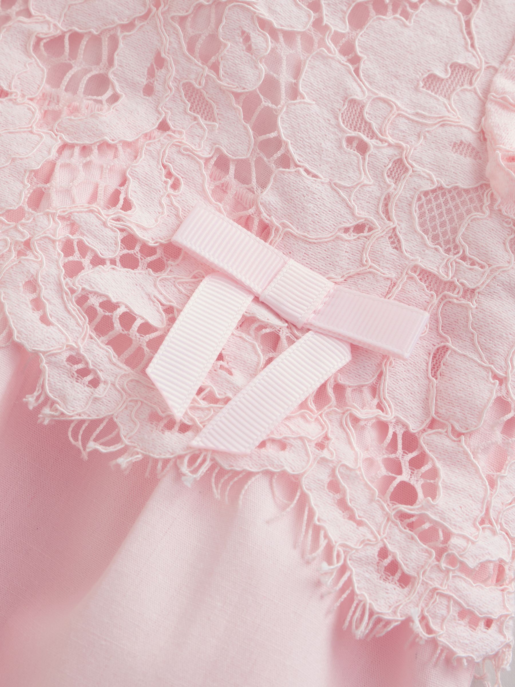 Buy Baker by Ted Baker Lace Overlay Cotton Romper from the Next UK ...
