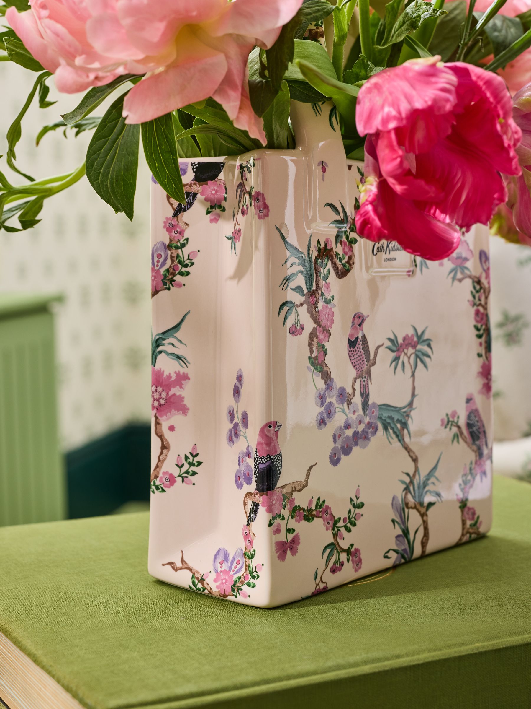 Buy Cath Kidston Birds Hand Bag Vase from the Next UK online shop