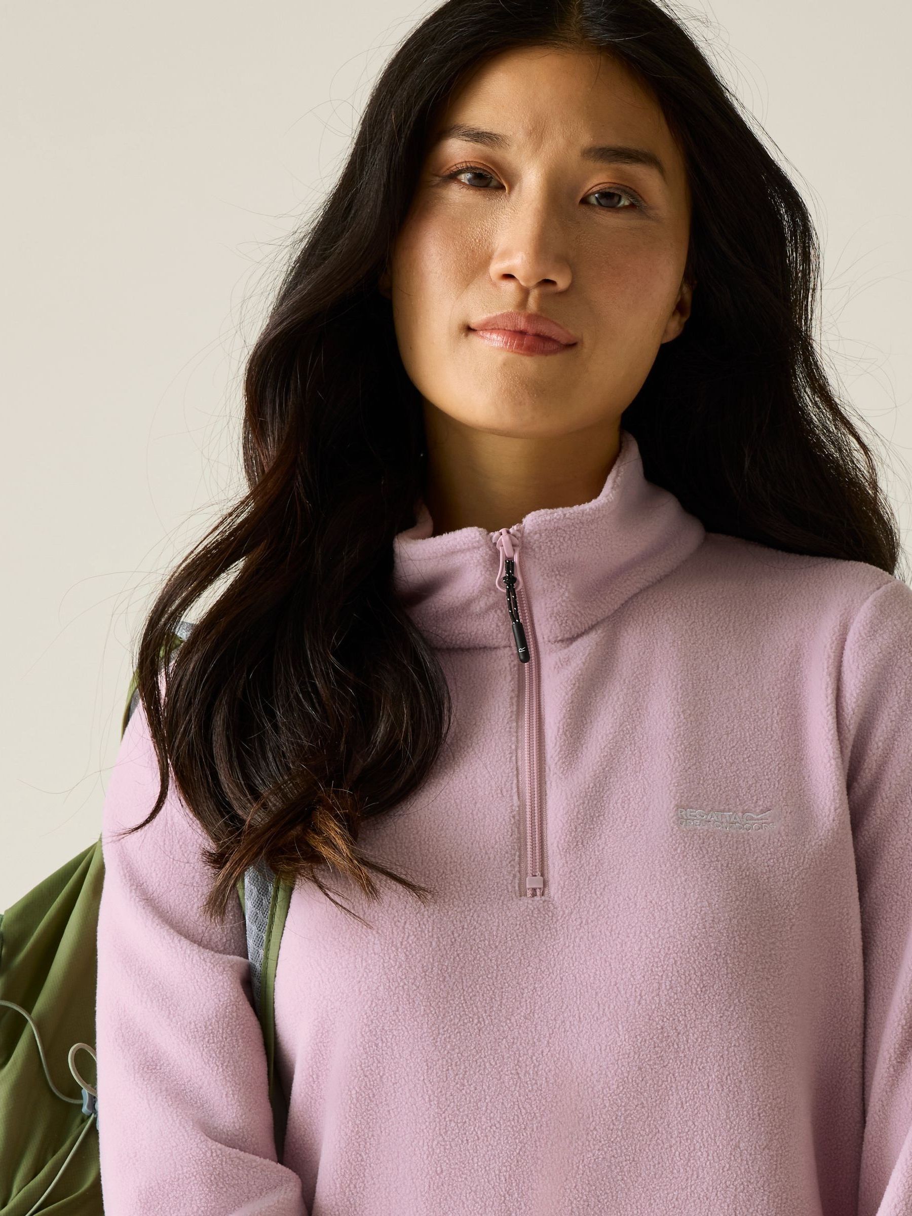 Buy Regatta Purple Sweetheart Zip Neck Fleece from Next Germany