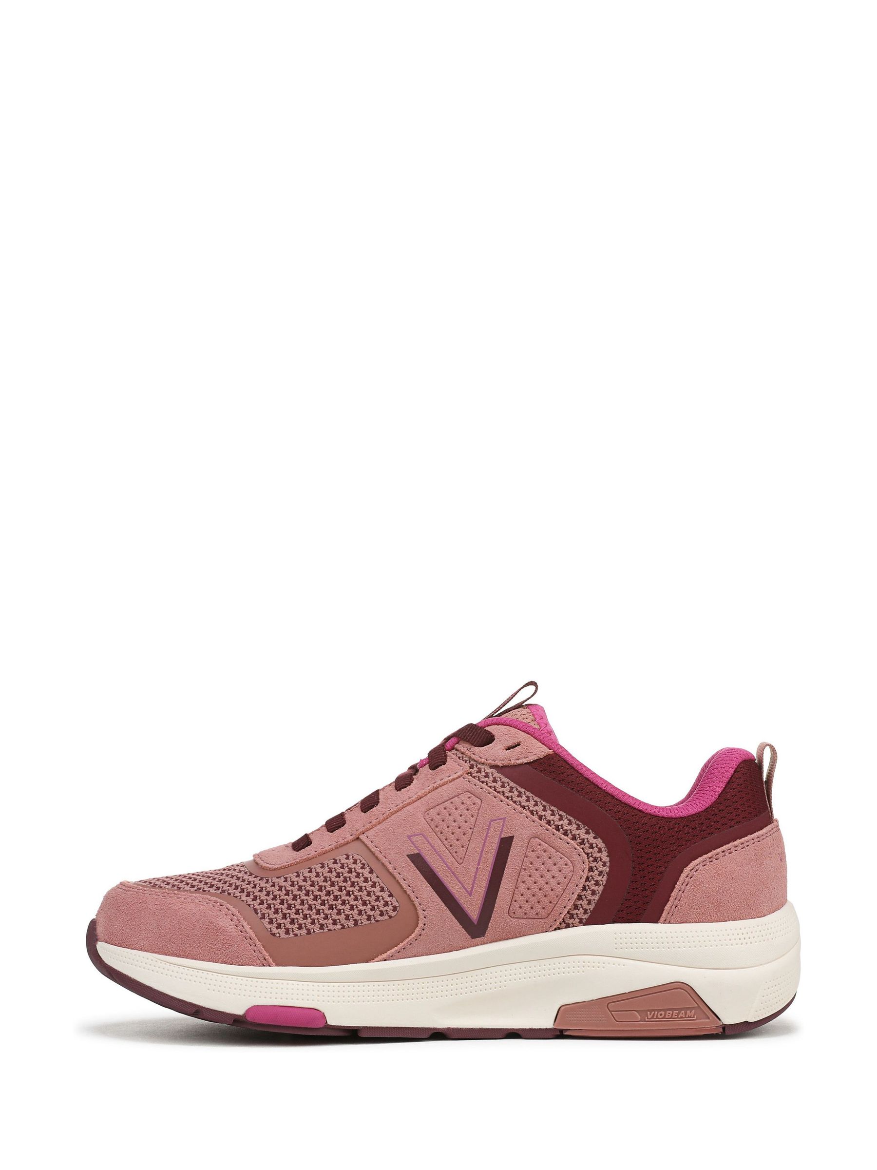 Buy Vionic Pink Walk Strider Knit Regular Fit Arch Support Trainers ...