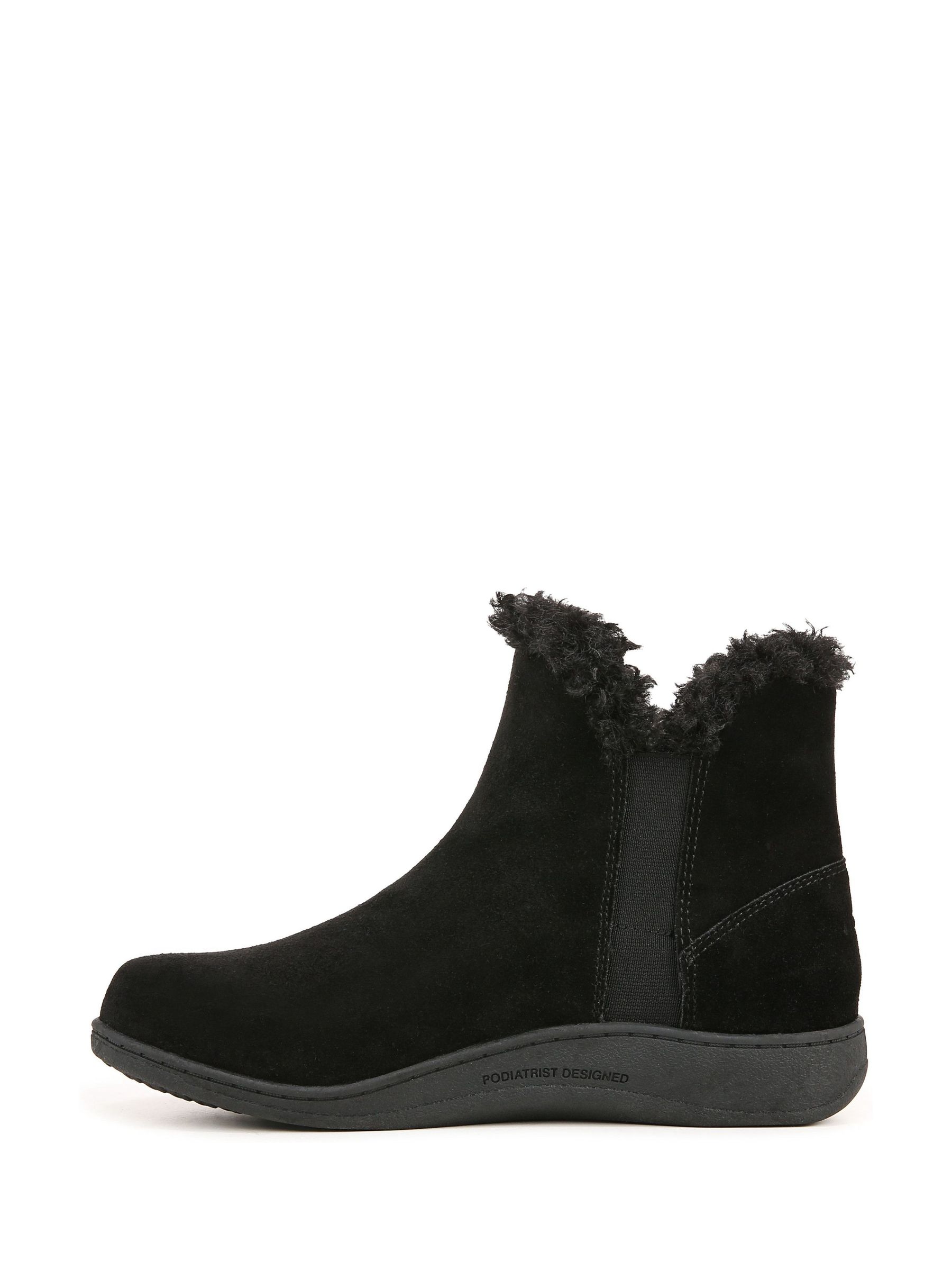 Buy Vionic Black Unwind Regular Fit Arch Support Bootie Slippers from ...