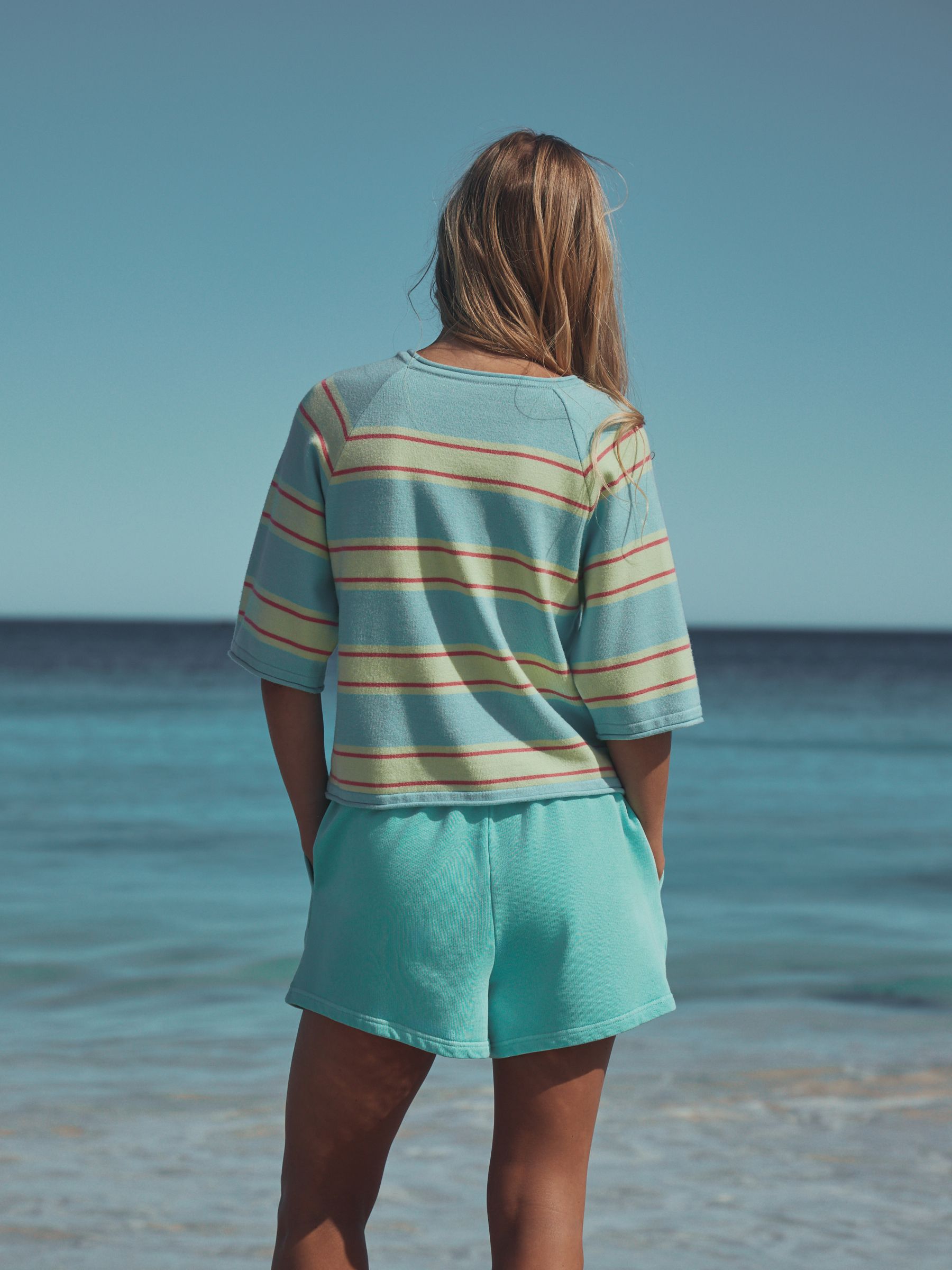 Buy Turquoise Blue Sweat Shorts from the Next UK online shop