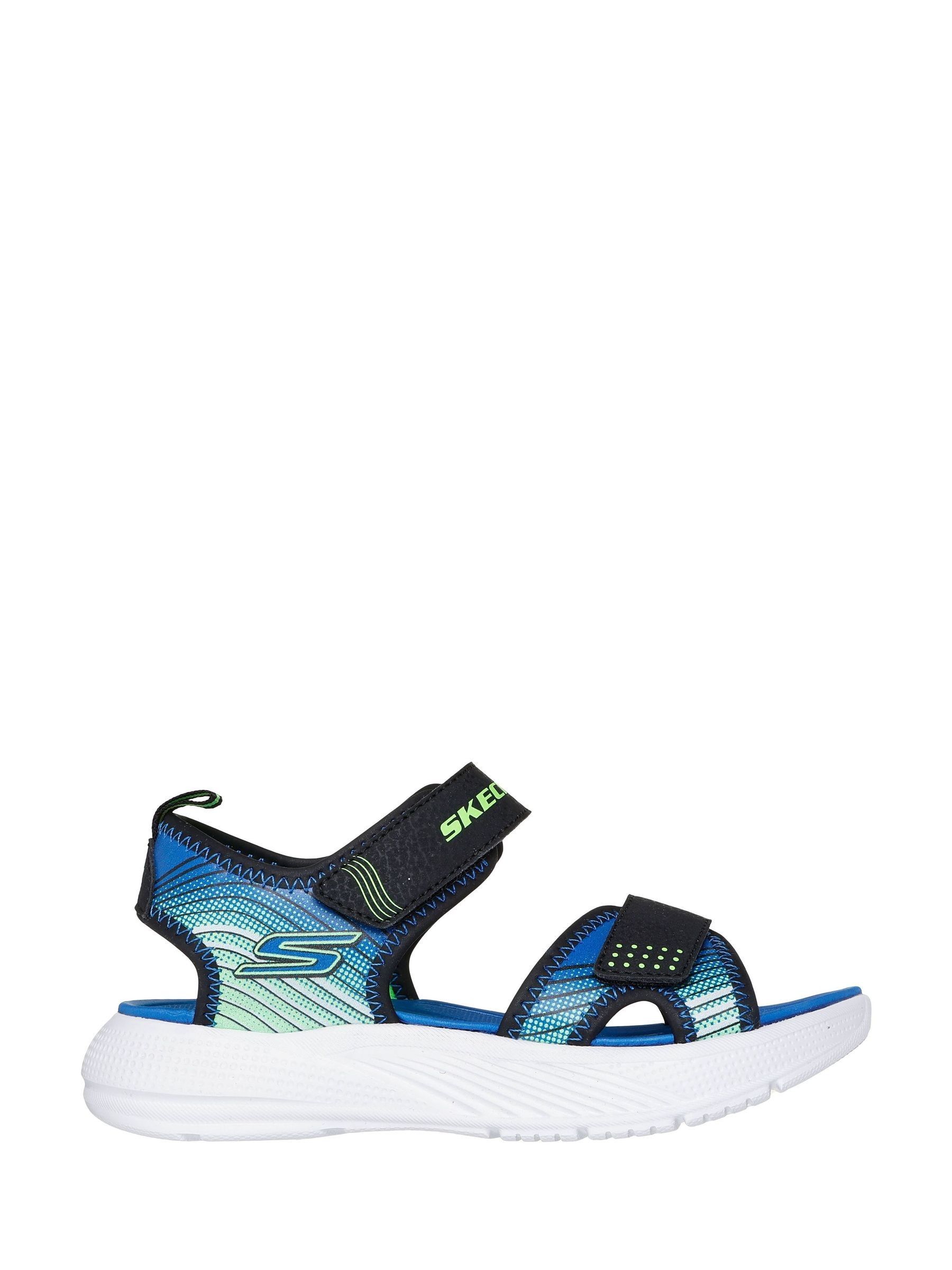 Buy Skechers Black Microspec Splash Sandals from the Next UK online shop