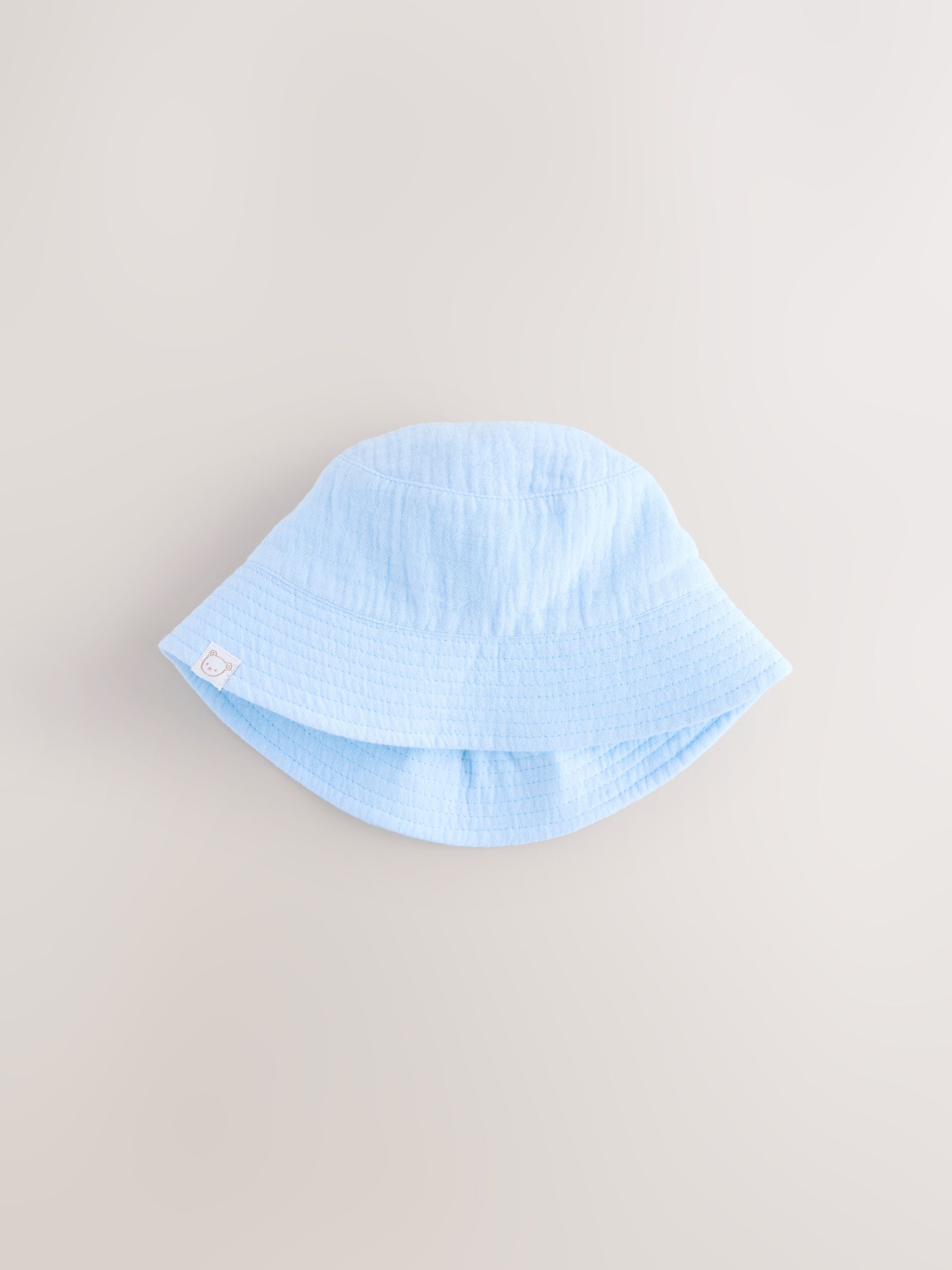 Buy Blue and Bear Embroidered Bucket Hats 2 Pack (0mths-2yrs) from Next ...
