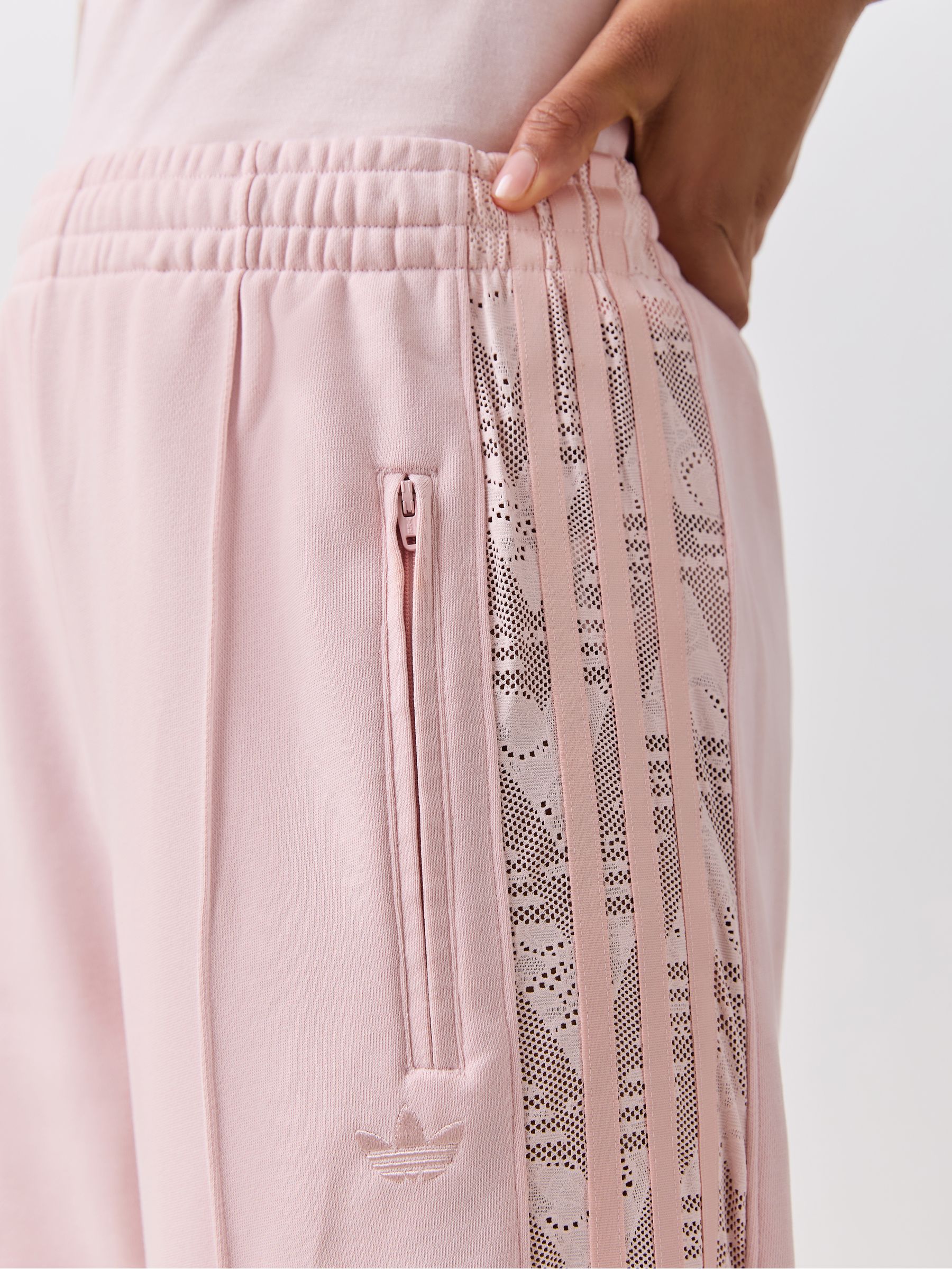 Buy adidas Originals Pink Firebird Lace Sweatpants from Next Belgium