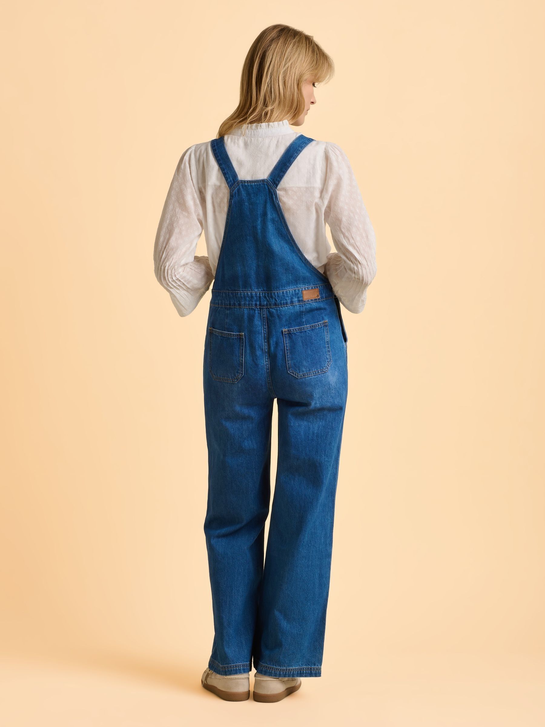 Buy Brakeburn Blue Leia Denim Dungarees from the Next UK online shop