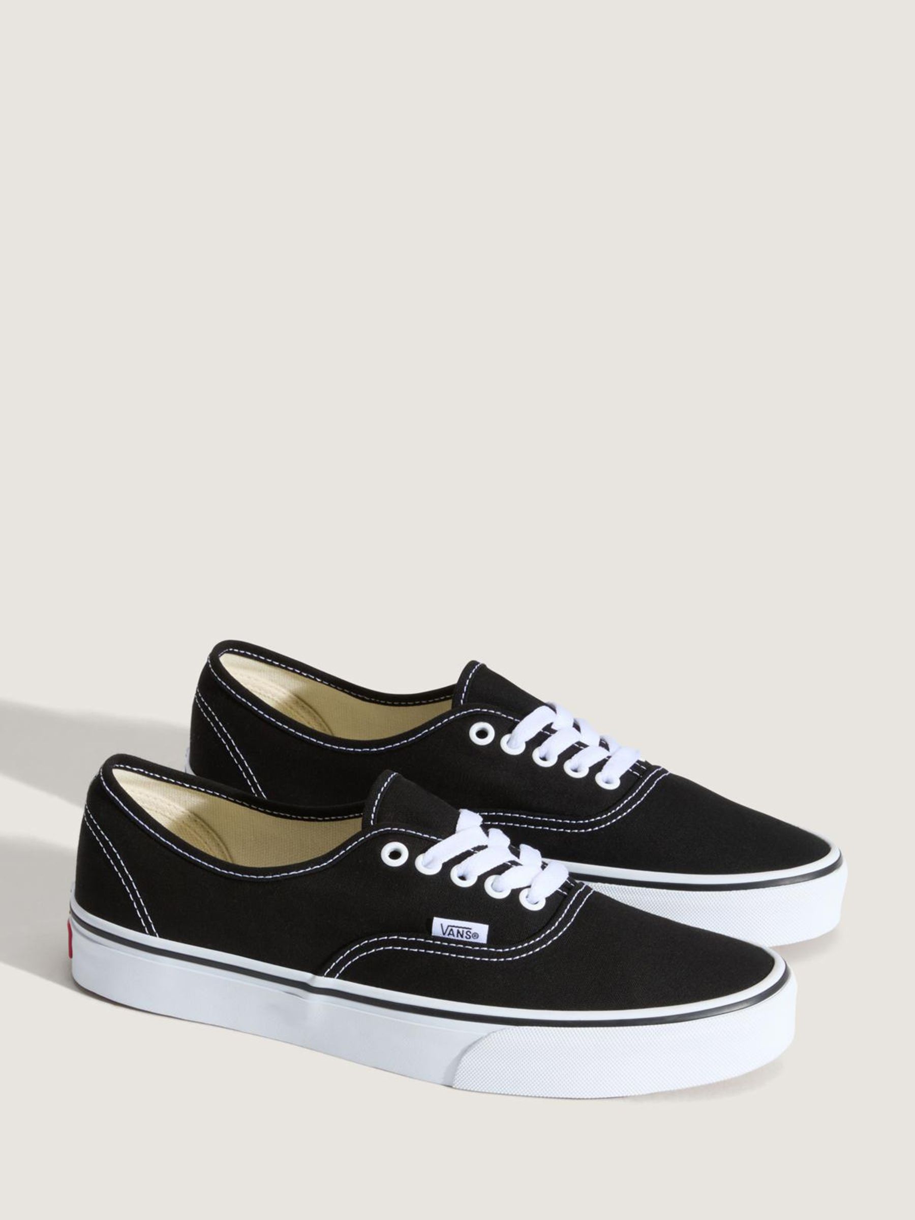 Buy Vans Black on White Authentic Trainers from the Next UK online shop
