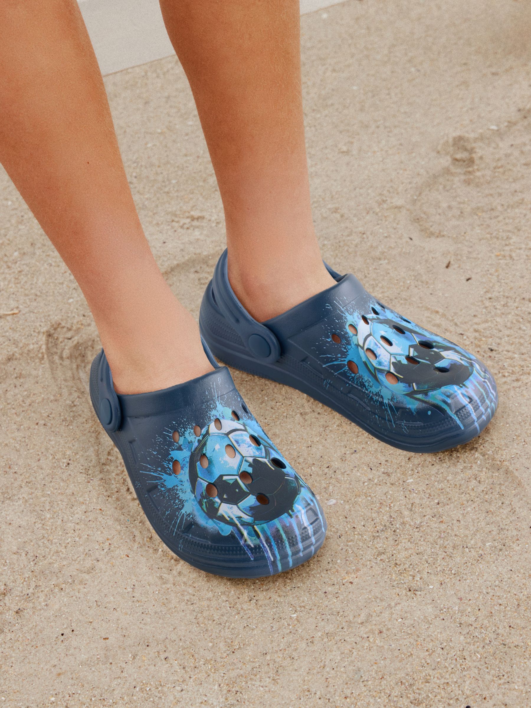 Buy Blue Football Clogs from the Next UK online shop
