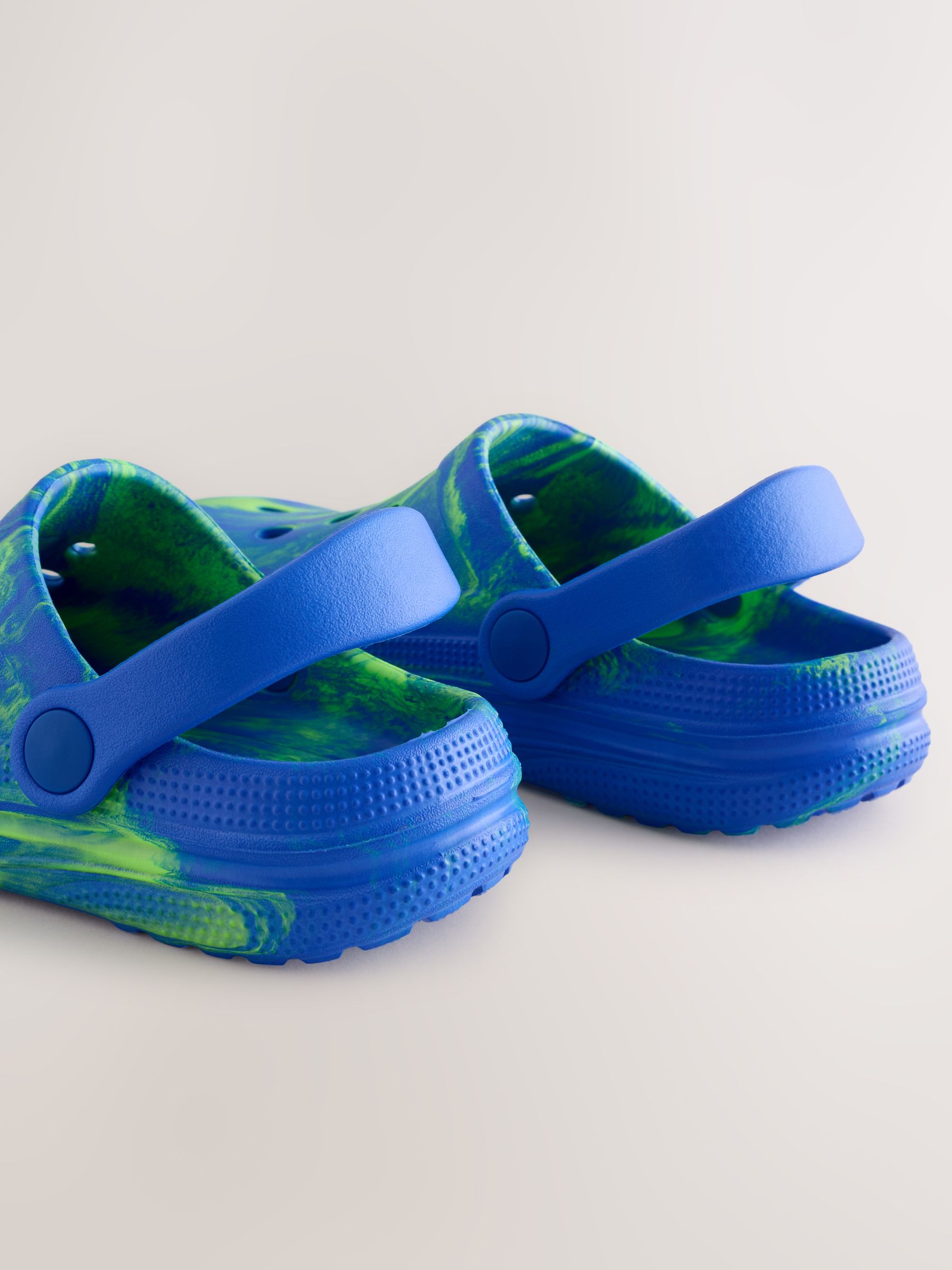 Buy Blue/Green Marble Clogs from the Next UK online shop