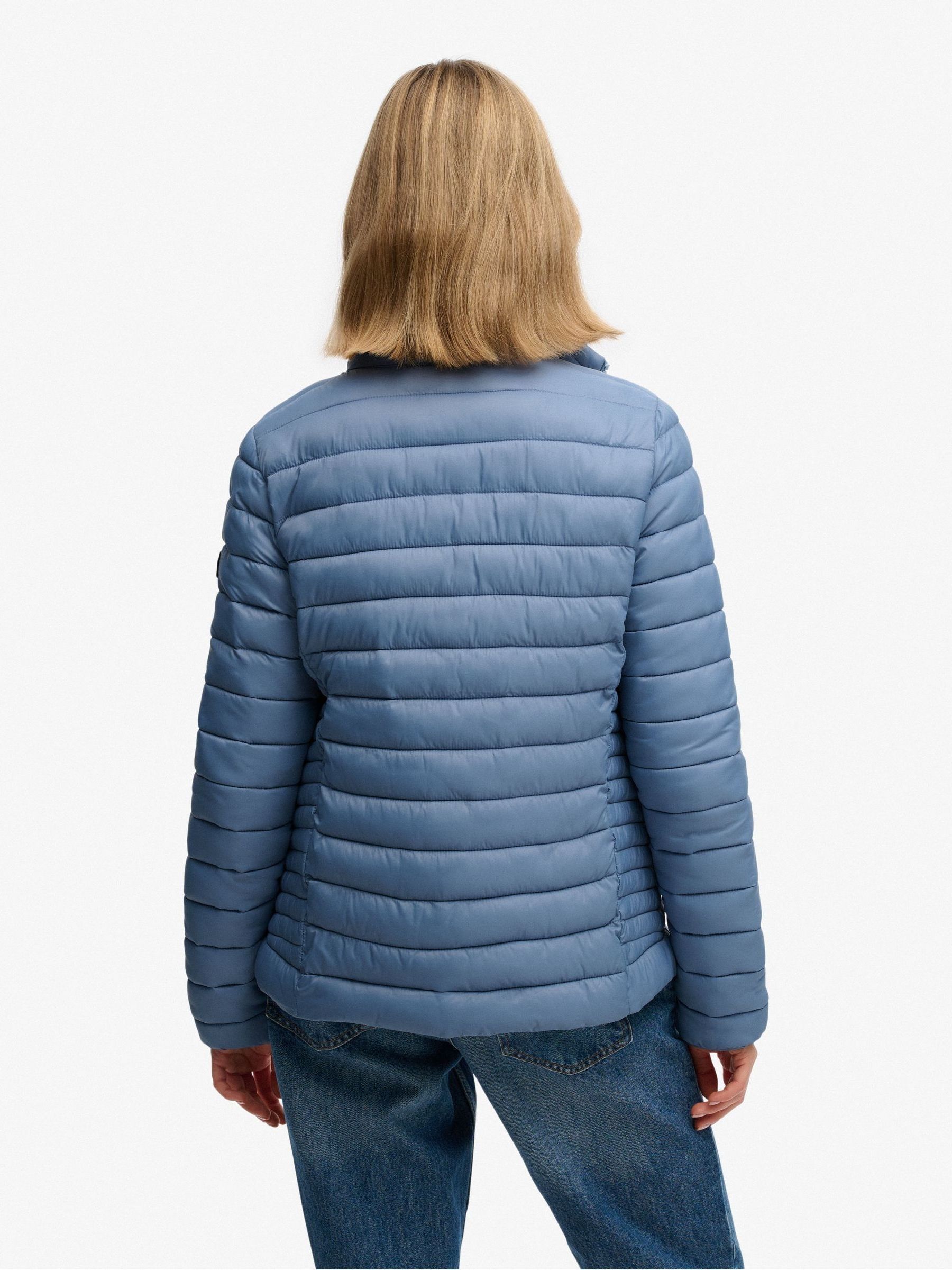 Buy Superdry Blue Fuji Lite Padded Jacket from the Next UK online shop