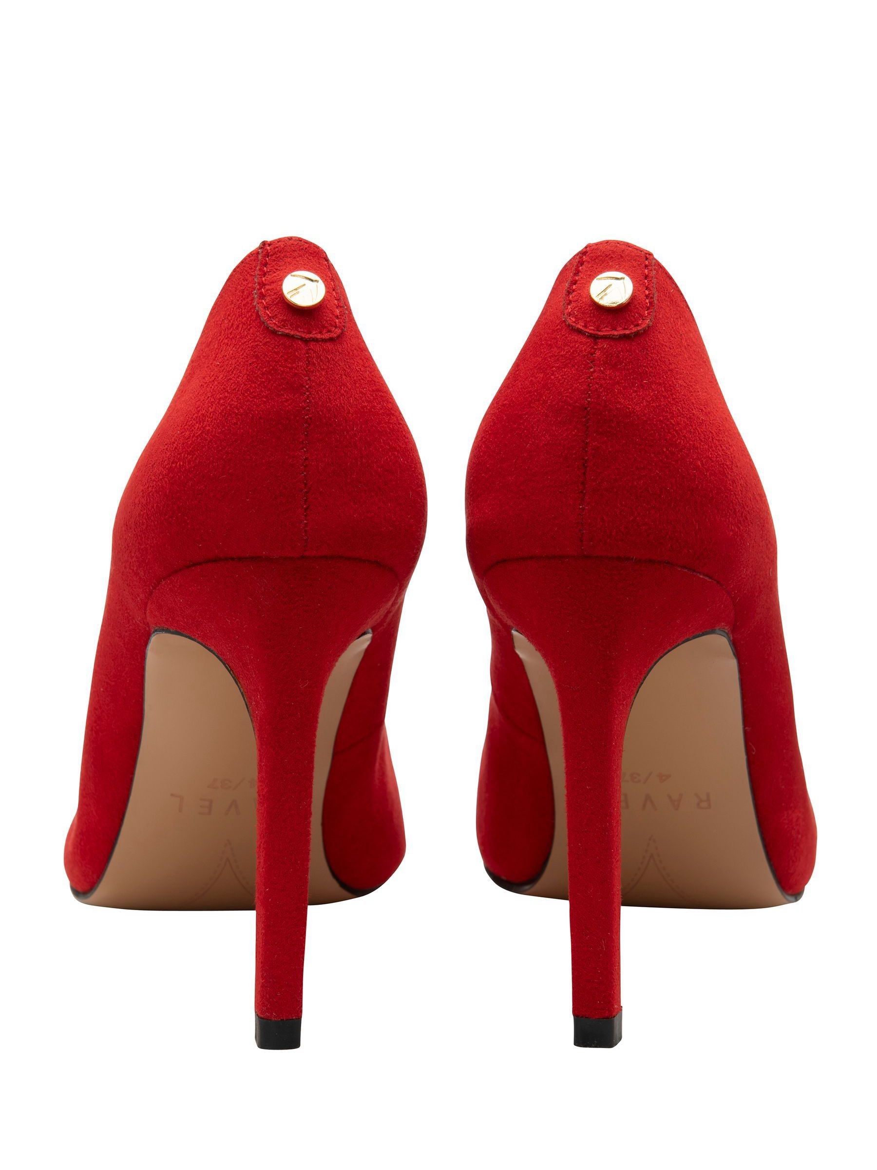 Buy Ravel Blood Red Stiletto Heel Court Shoes from the Next UK online shop
