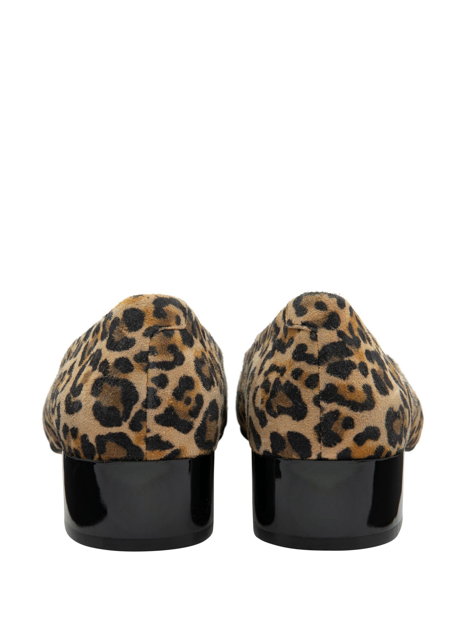 Buy Lotus Animal Print Suede Block Heel Shoes from Next Canada
