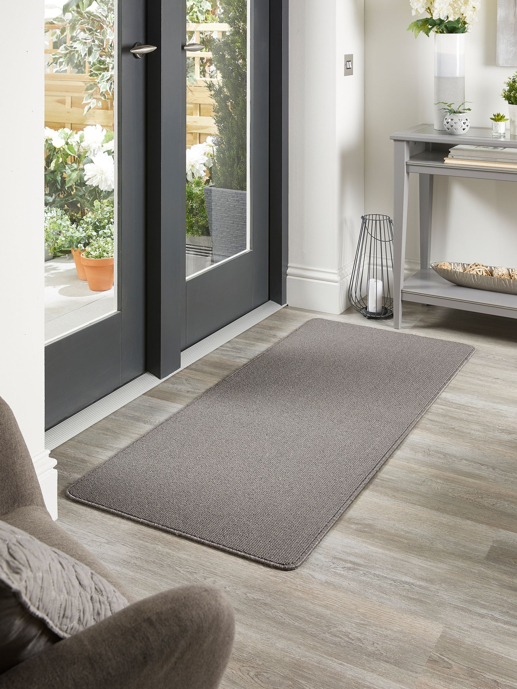 Buy My Mat Silver Plain Runner from Next Canada