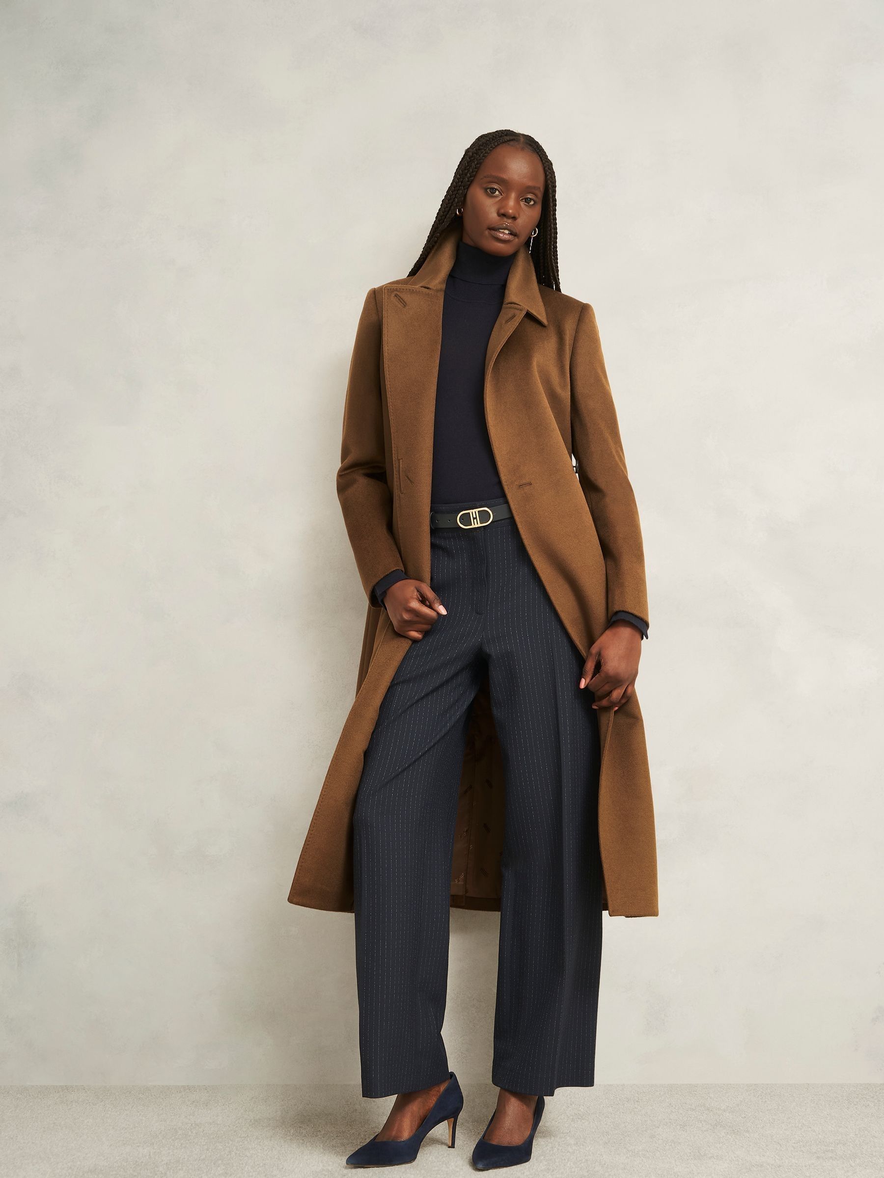 Buy Hobbs Vicuna Petite Livia Coat from Next Ireland
