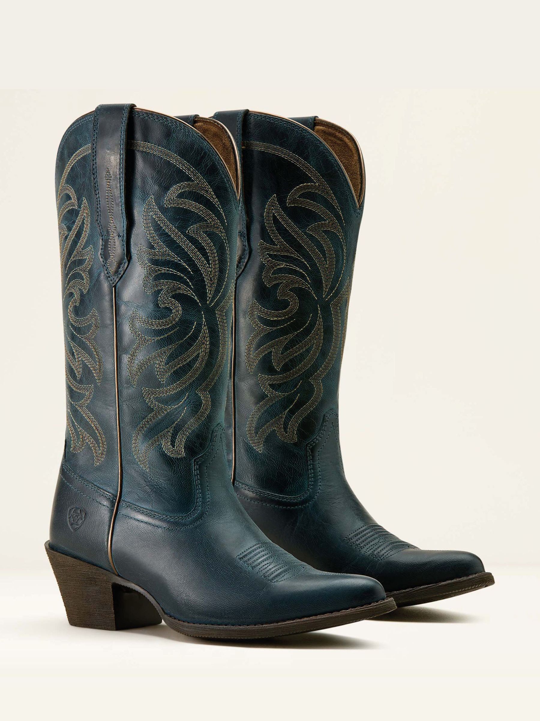 Buy Ariat Blue Heritage J Toe Stretchfit Western Boots from the Next UK ...
