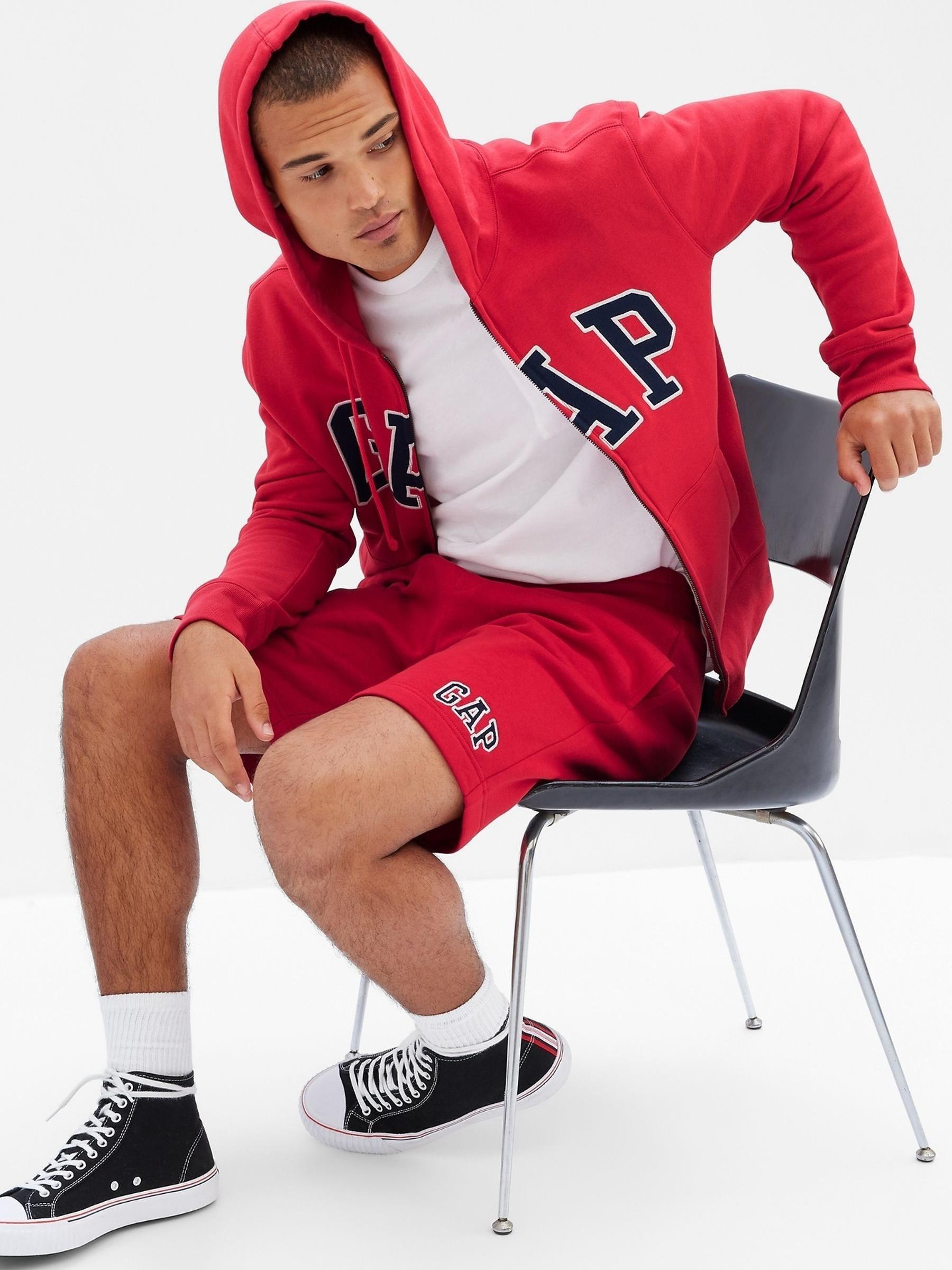 Buy Gap Red Logo Hoodie from Next Ireland