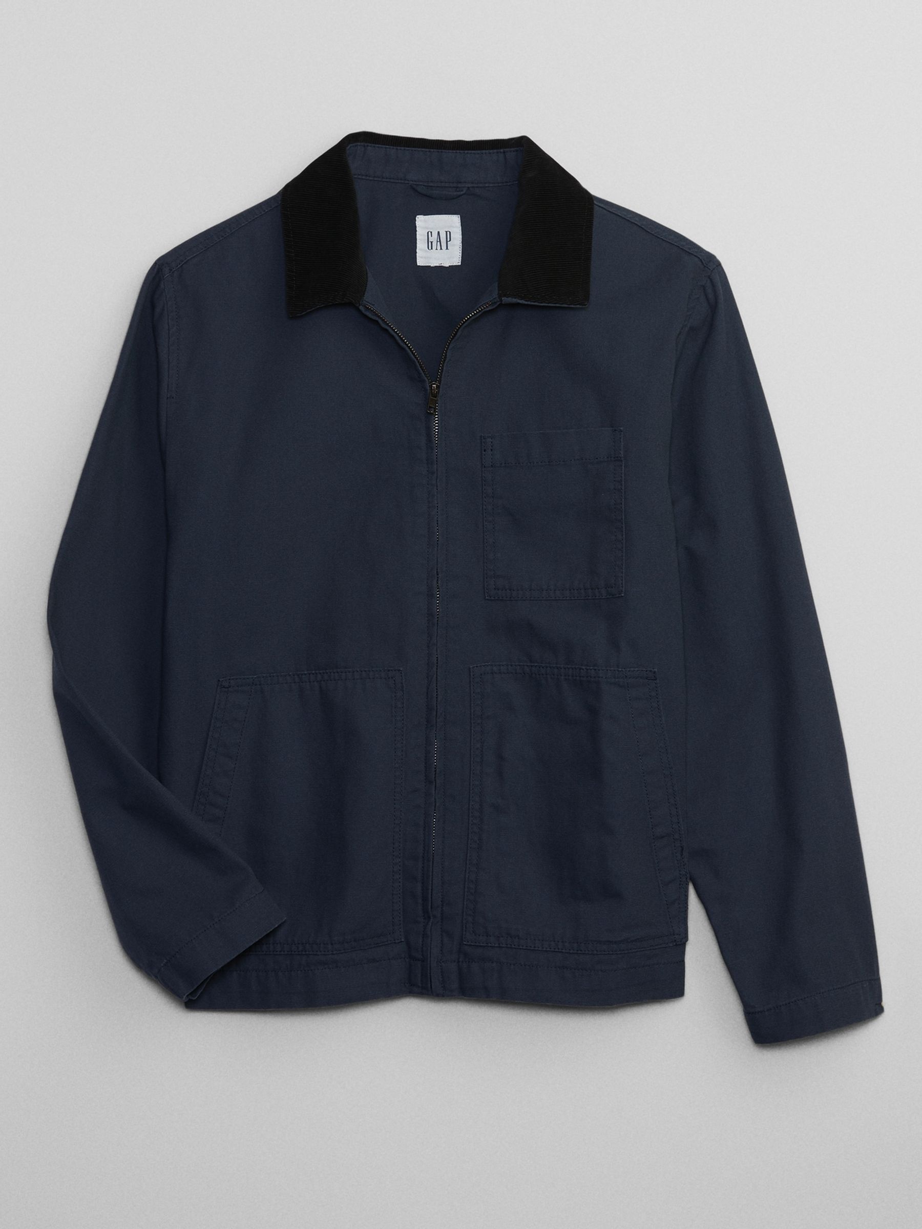 Buy Gap Navy Blue Utility Jacket from the Next UK online shop