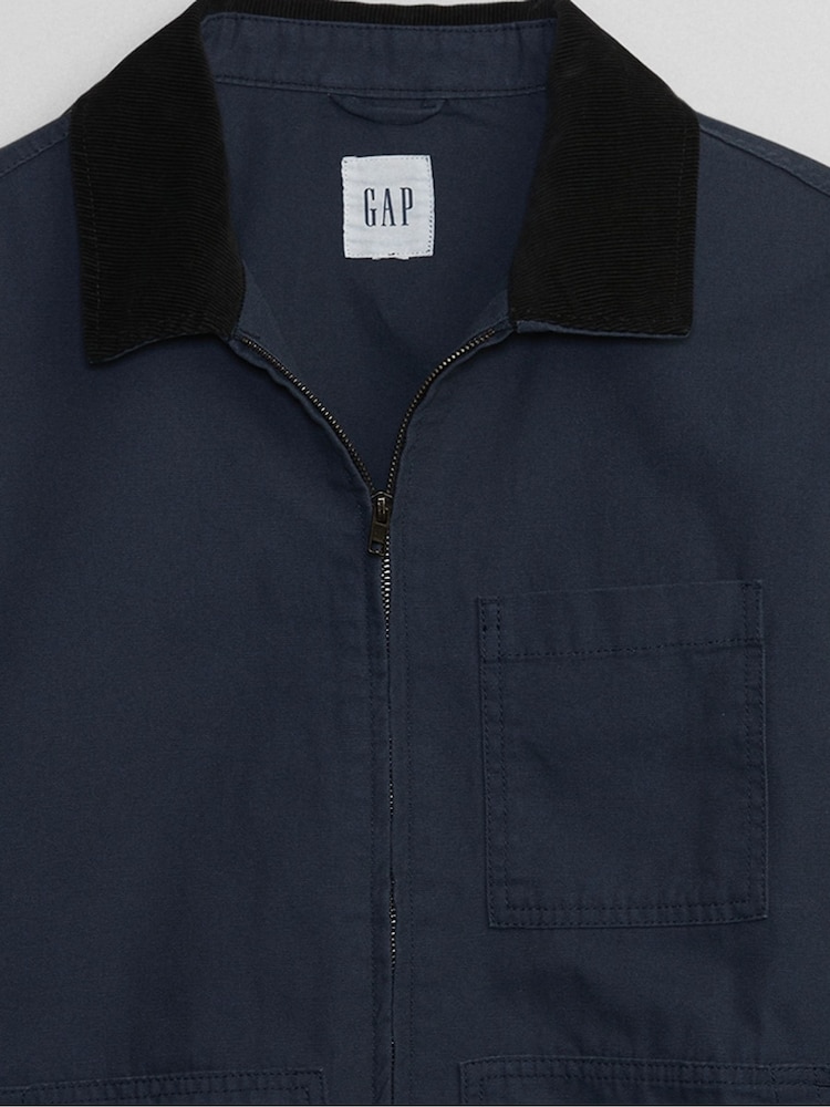 Buy Gap Navy Blue Utility Jacket from the Next UK online shop