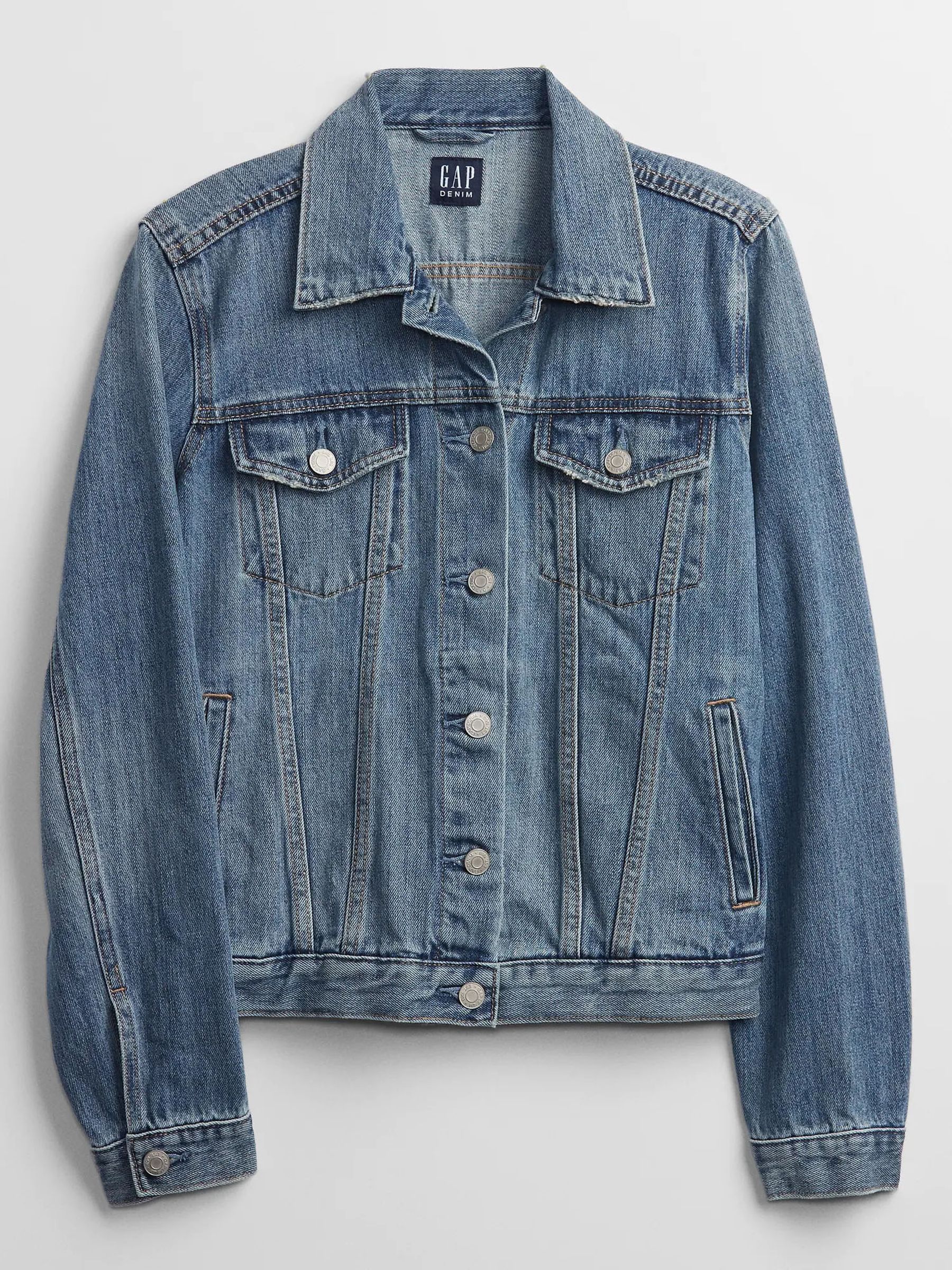 Buy Gap Blue Icon Denim Jacket from the Next UK online shop