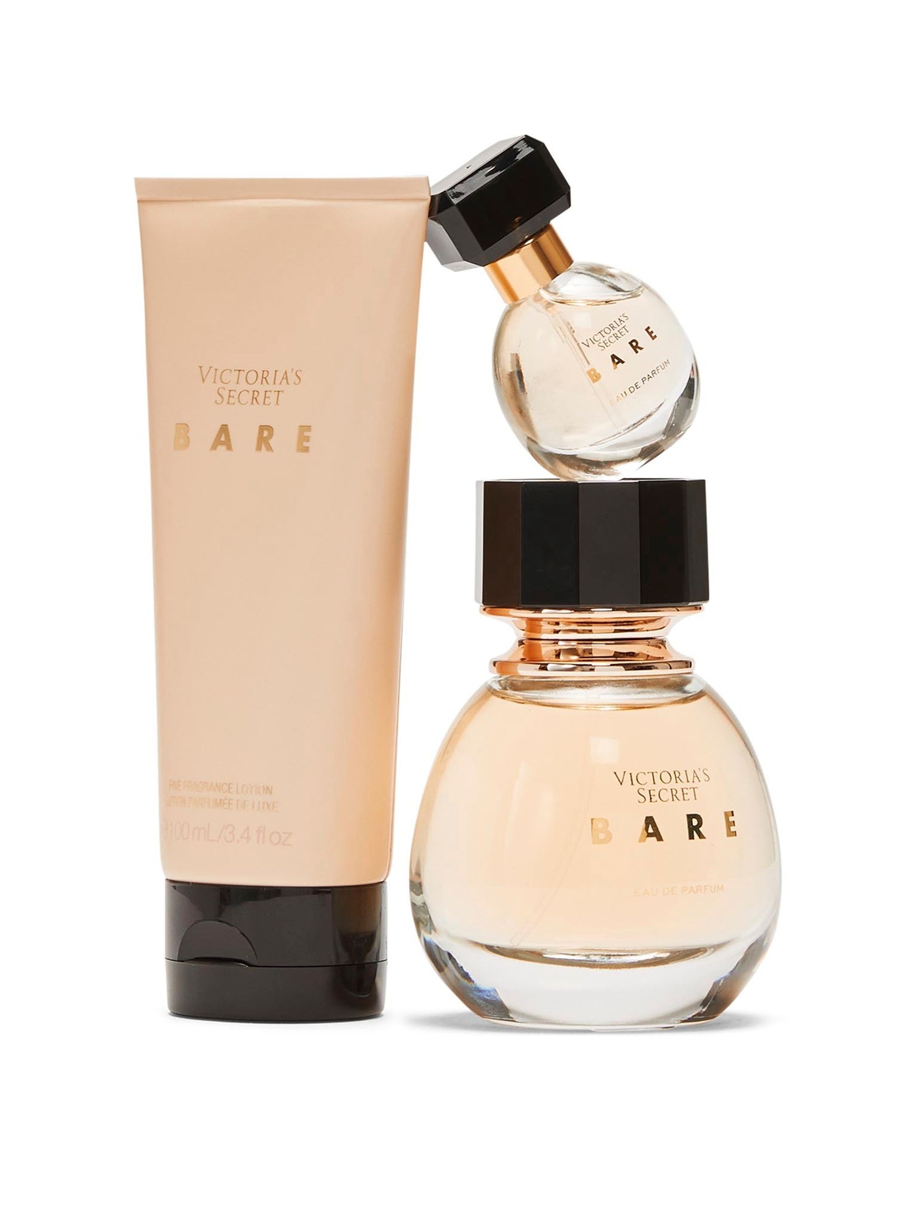 Buy Victoria's Secret Bare Perfume 3 Piece Fragrance Gift Set from the ...