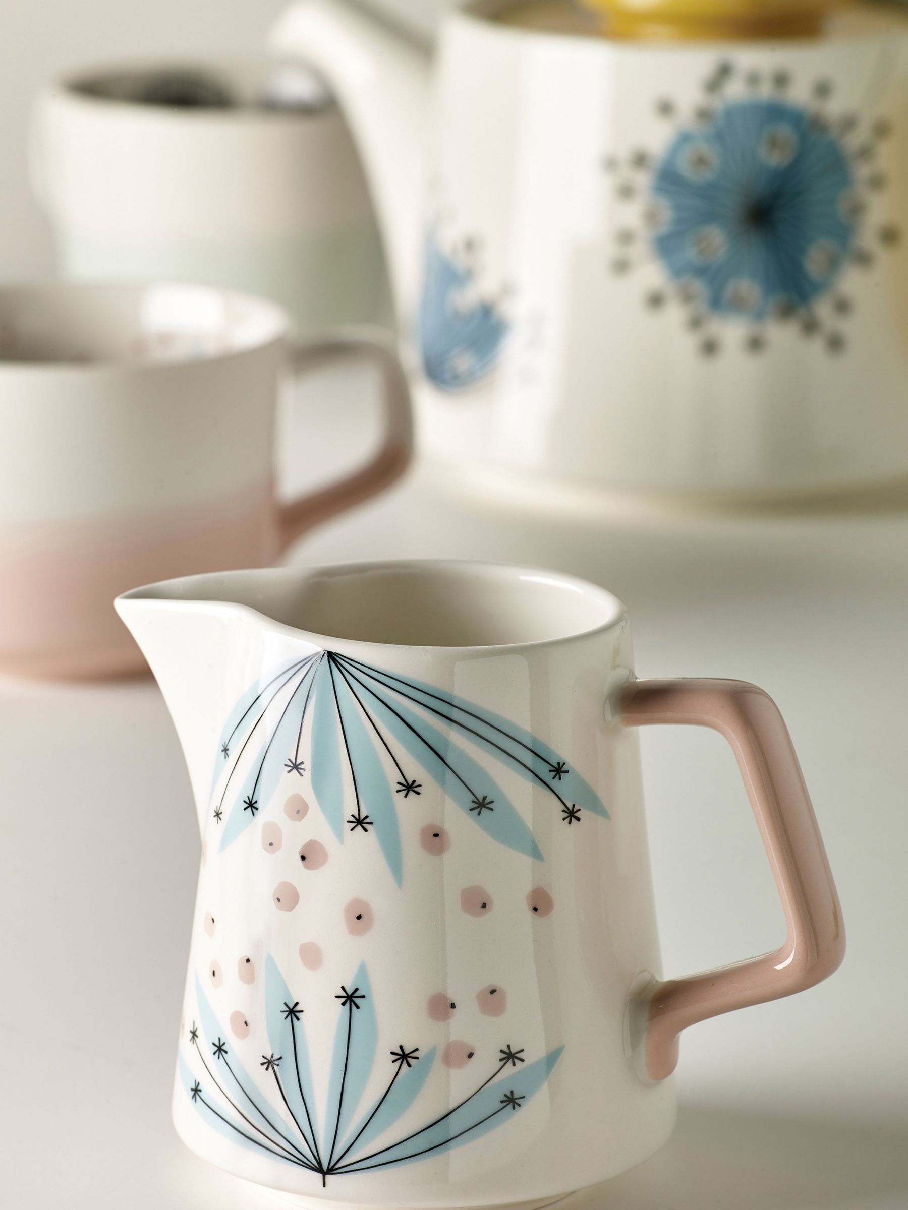 Buy MissPrint Multi Wildflower Small Jug & Dandelion Teapot from the ...