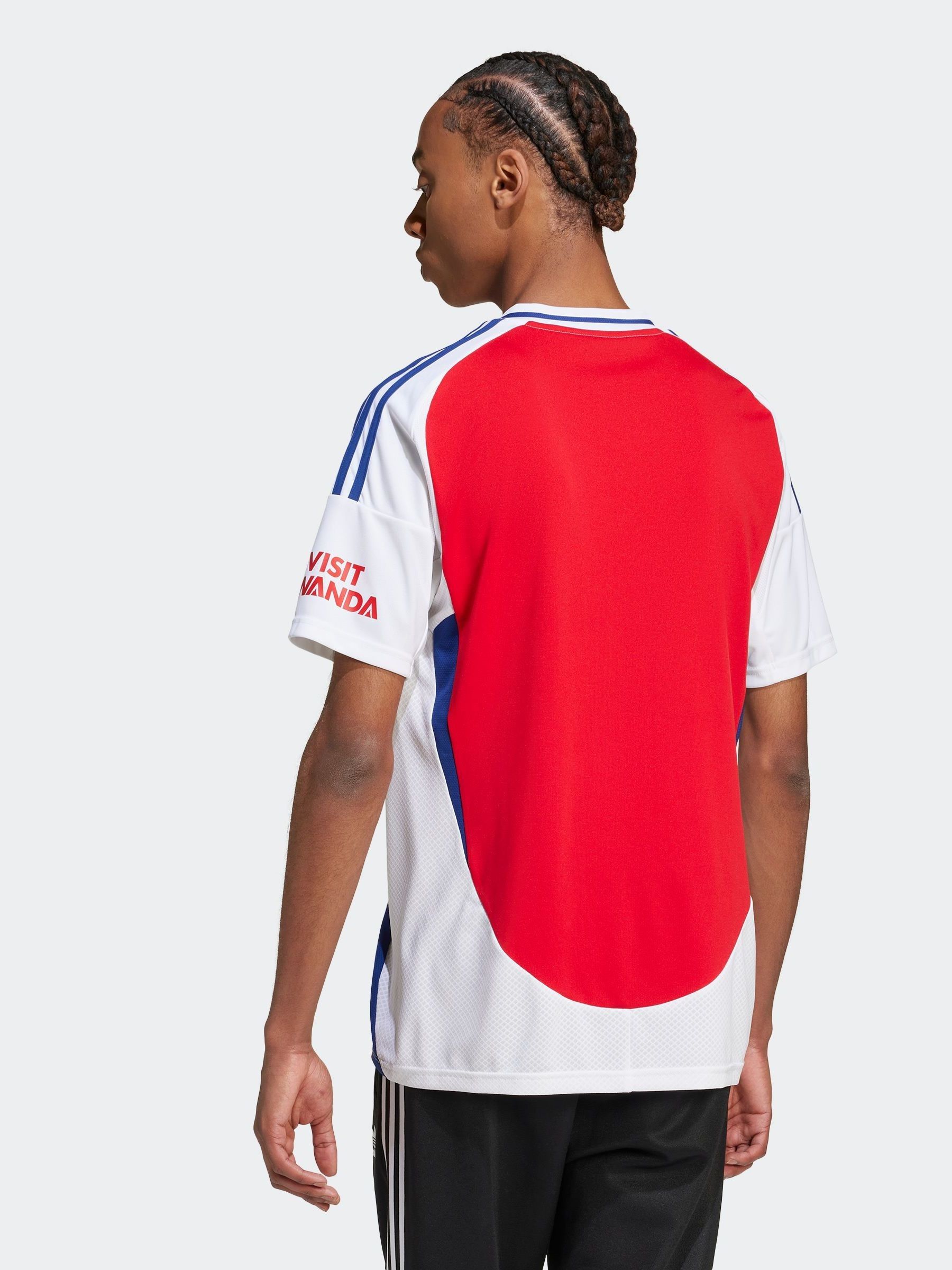 Buy adidas Red/White Arsenal 24/25 Home Jersey from the Next UK online shop