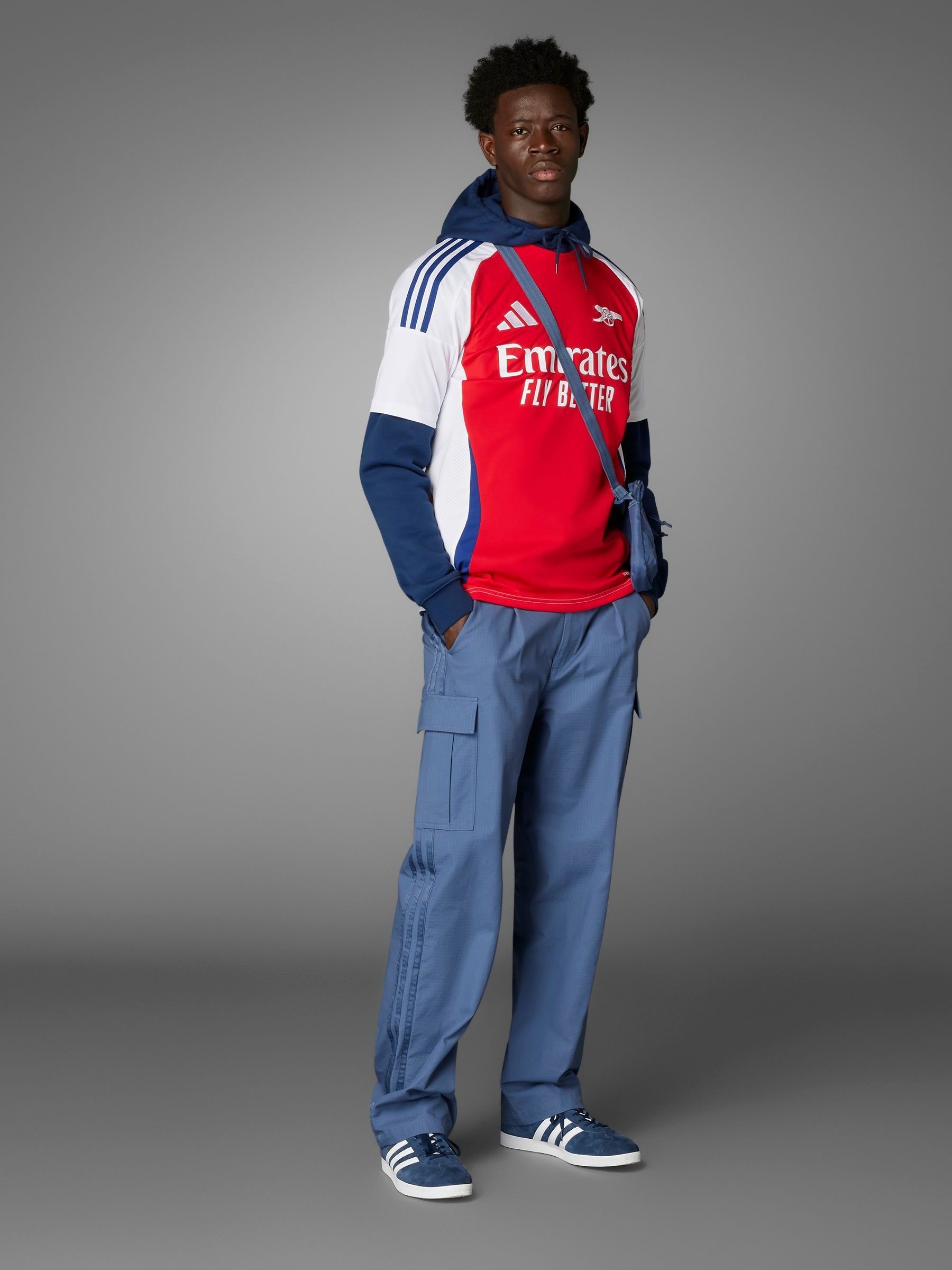 Buy adidas Red/White Arsenal 24/25 Home Jersey from the Next UK online shop