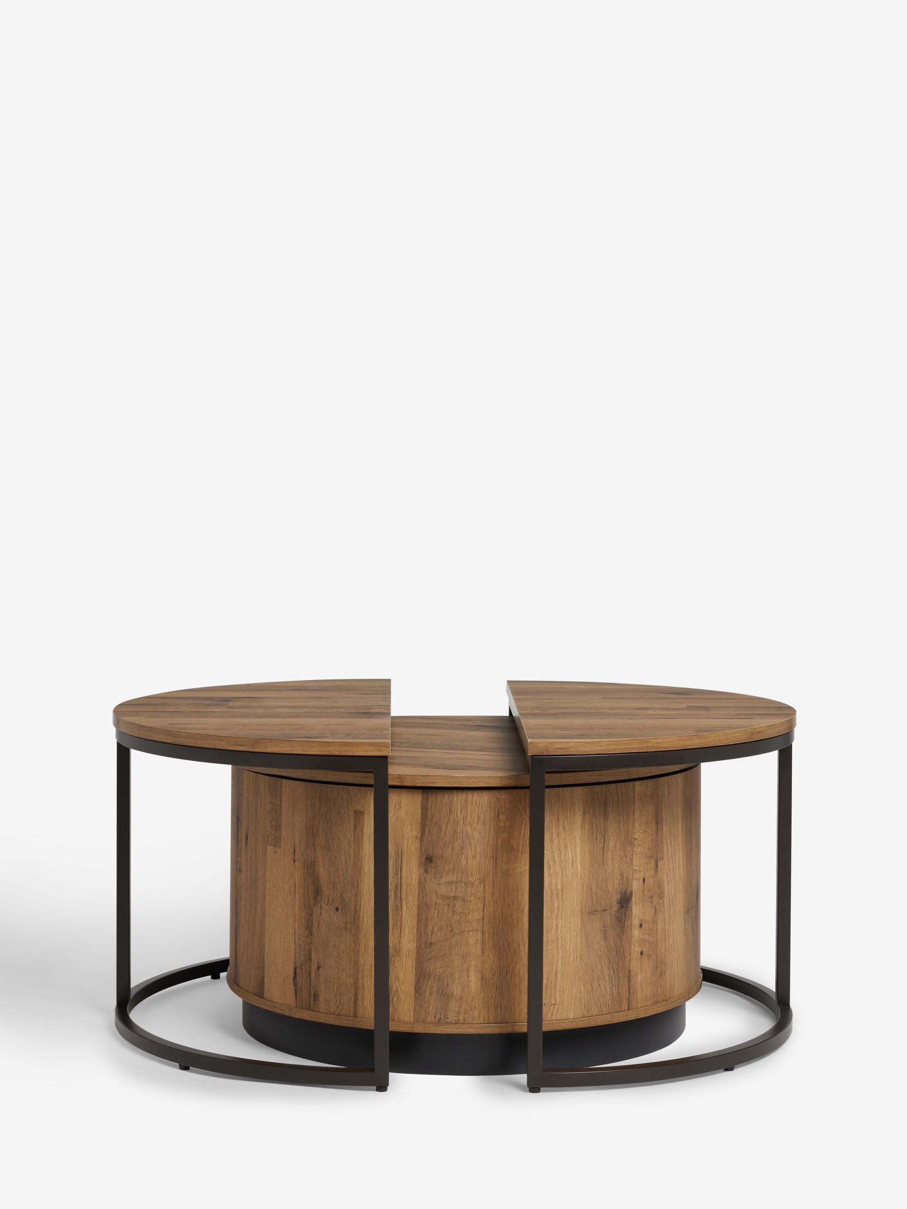 Buy Dark Bronx Nest of 3 Coffee Table from the Next UK online shop
