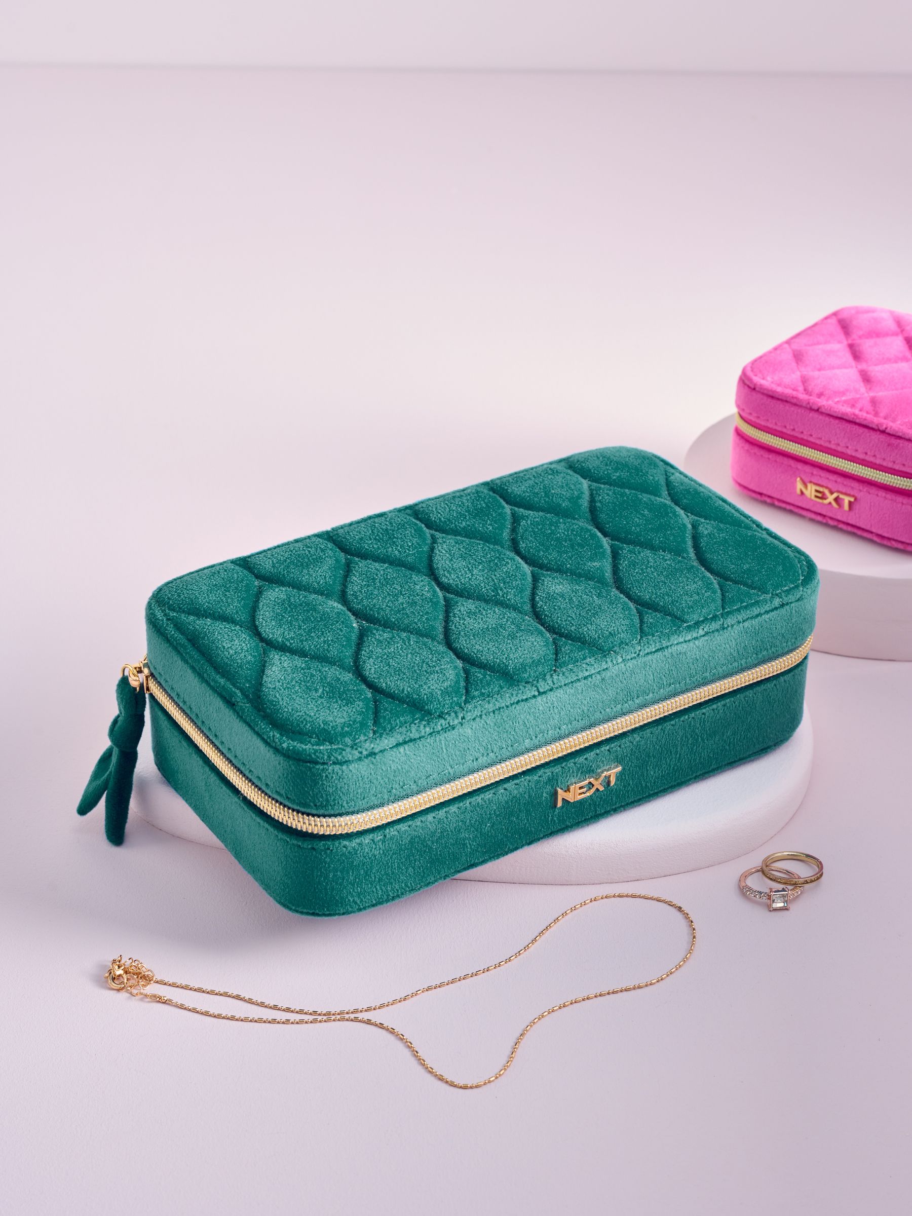 Buy Velour Travel Jewellery Box from the Next UK online shop