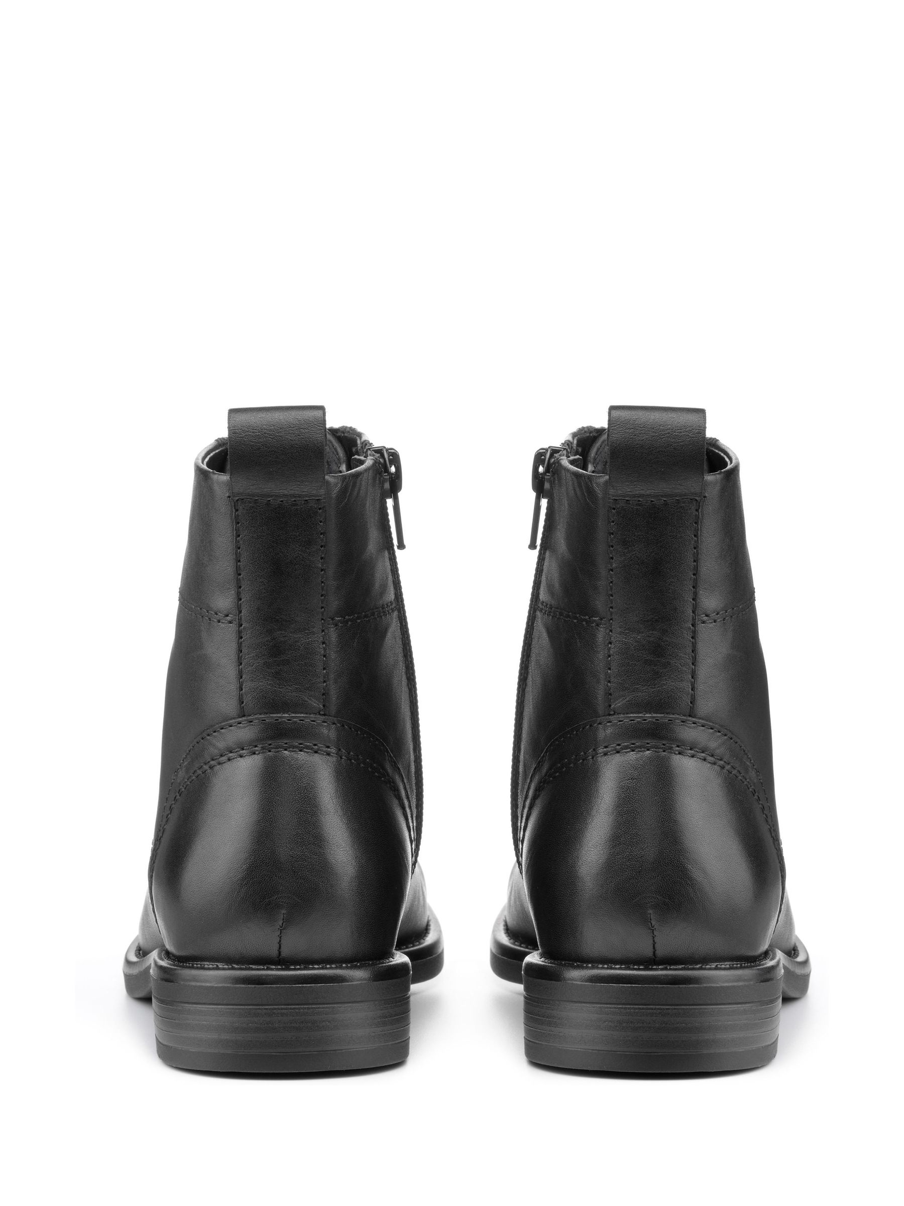 Buy Hotter Black Regular Fit Surrey Lace-Up/Zip Boots from the Next UK ...