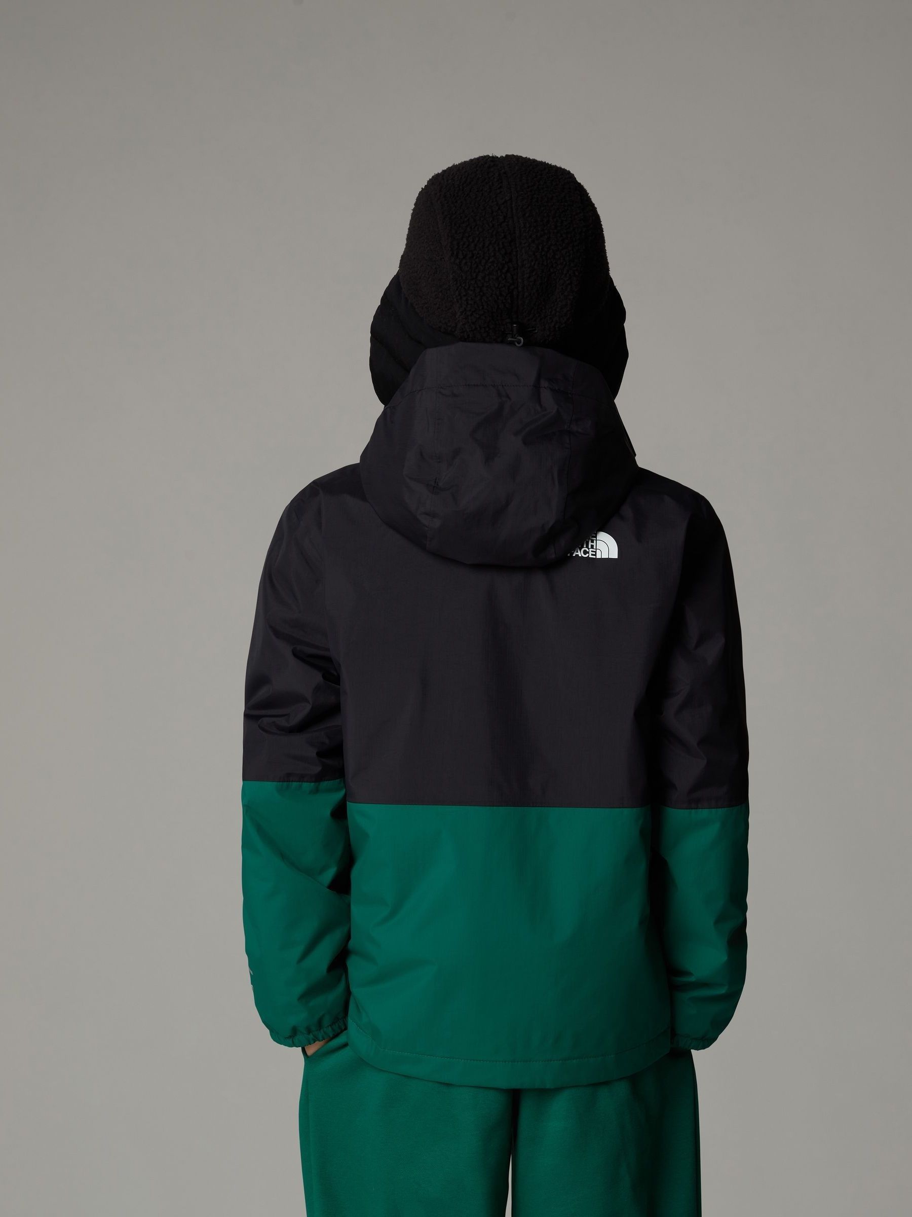 Buy The North Face Green Boys Waterproof Warm Antora Rain Jacket from ...