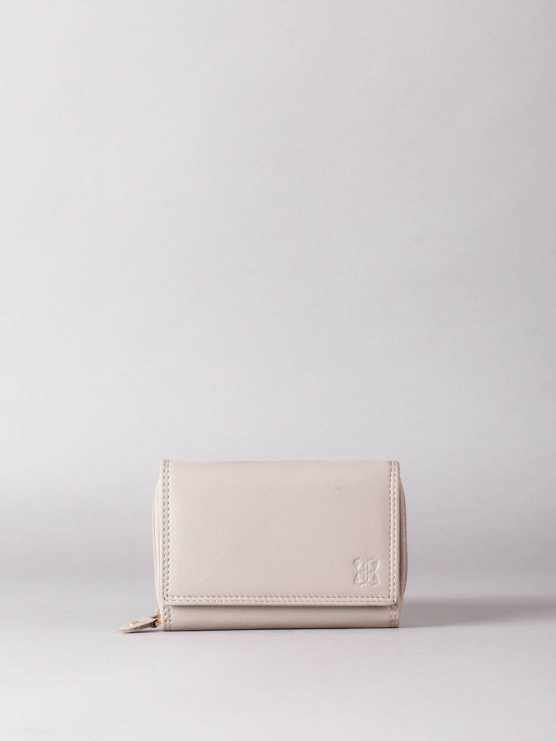 Lakeland Leather Grey Small Leather Purse