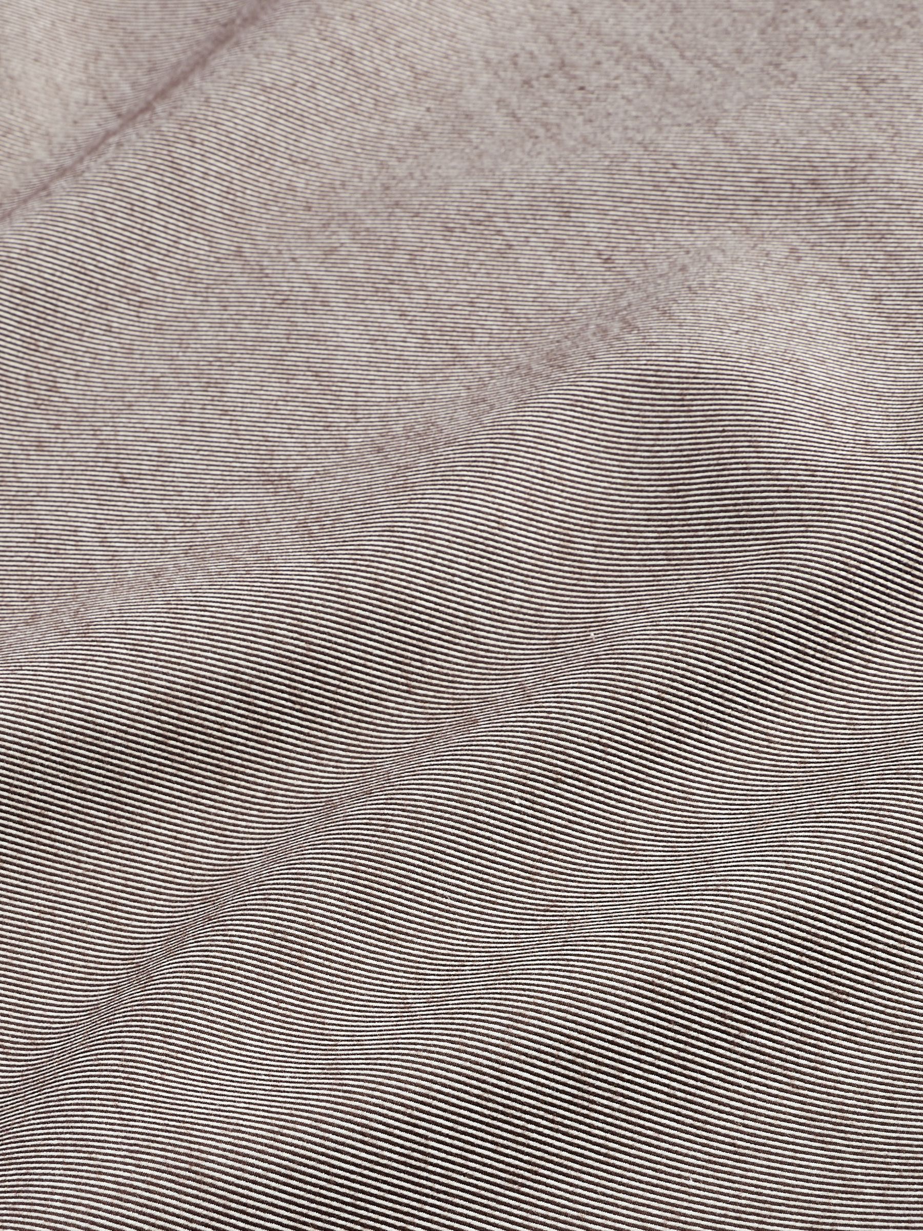 Buy Neutral Brown Regular Fit Brushed Flannel 100% Cotton Shirt from ...