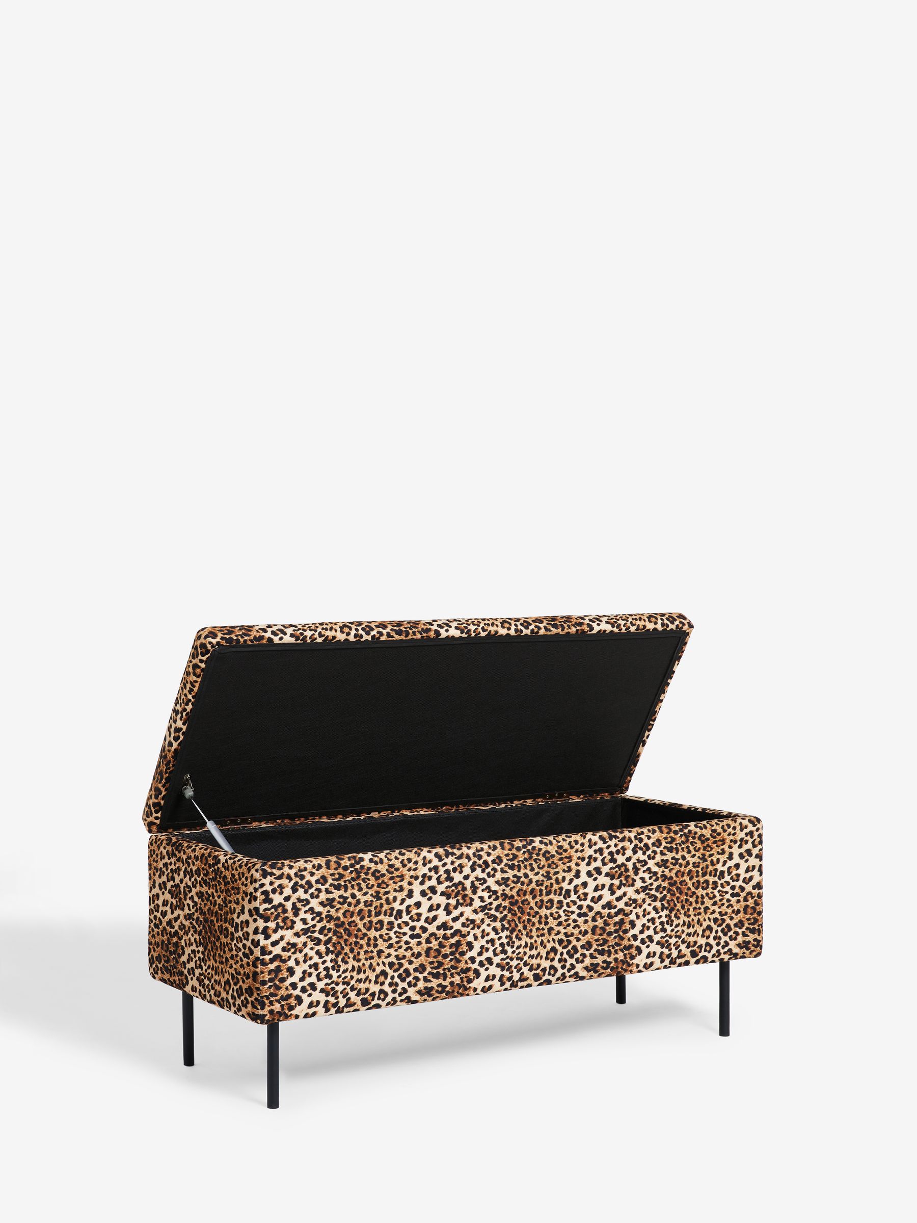 Buy Rockett St George Leopard Love Velvet Loren Storage Ottoman Bench from the Next UK online shop