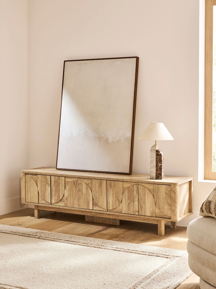 Natural Wood Entertainment Centers