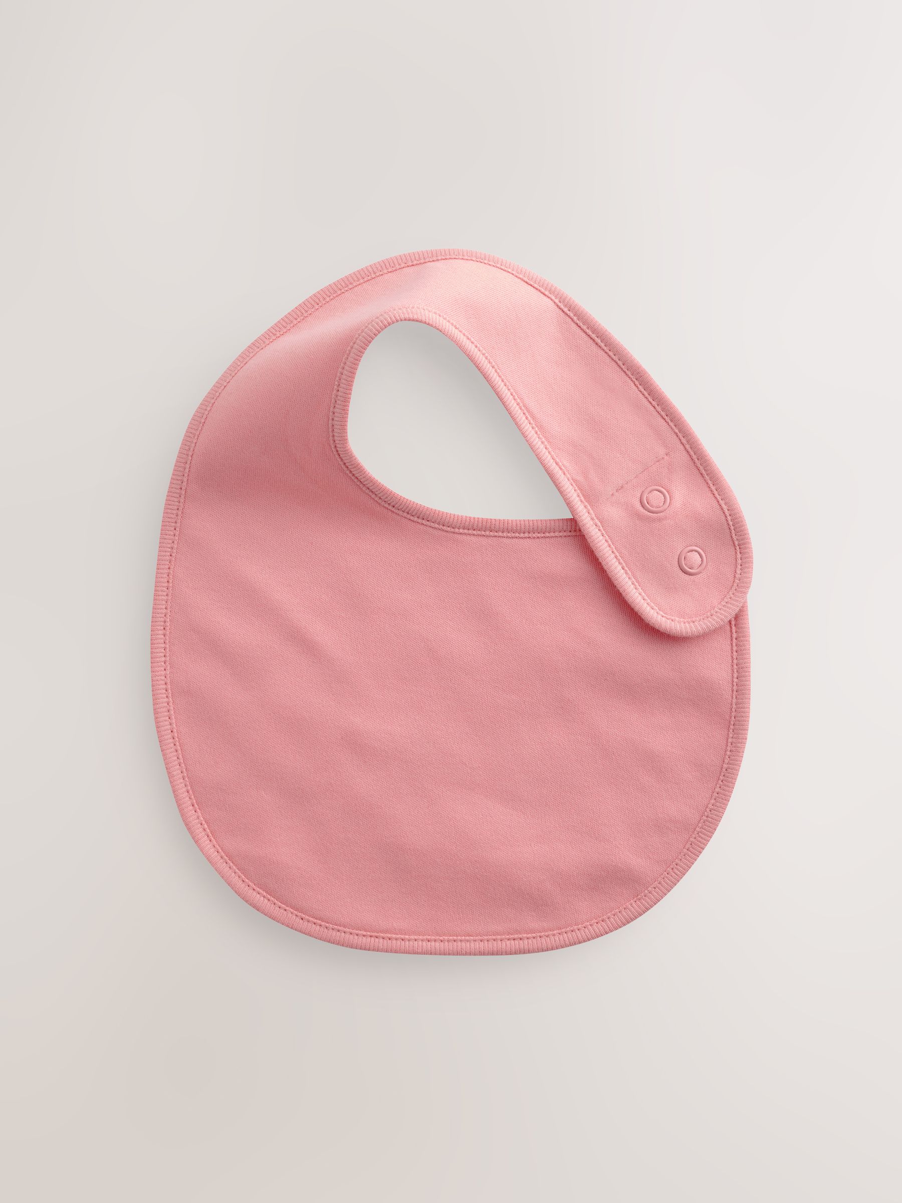 Buy Pink Plain 5 Pack Baby Bibs from the Next UK online shop