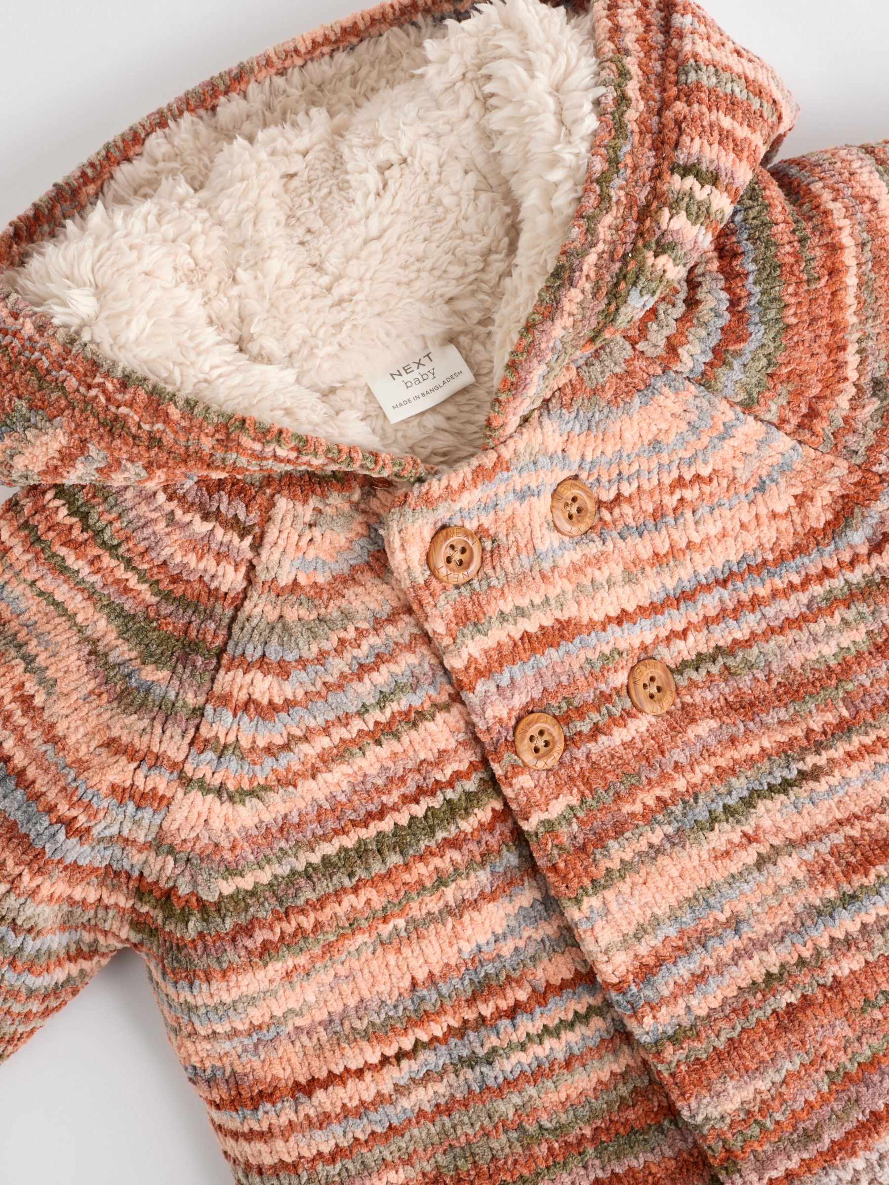 Buy Multi Coloured Baby Hooded Cardigan (0mths-2yrs) from the Next UK ...