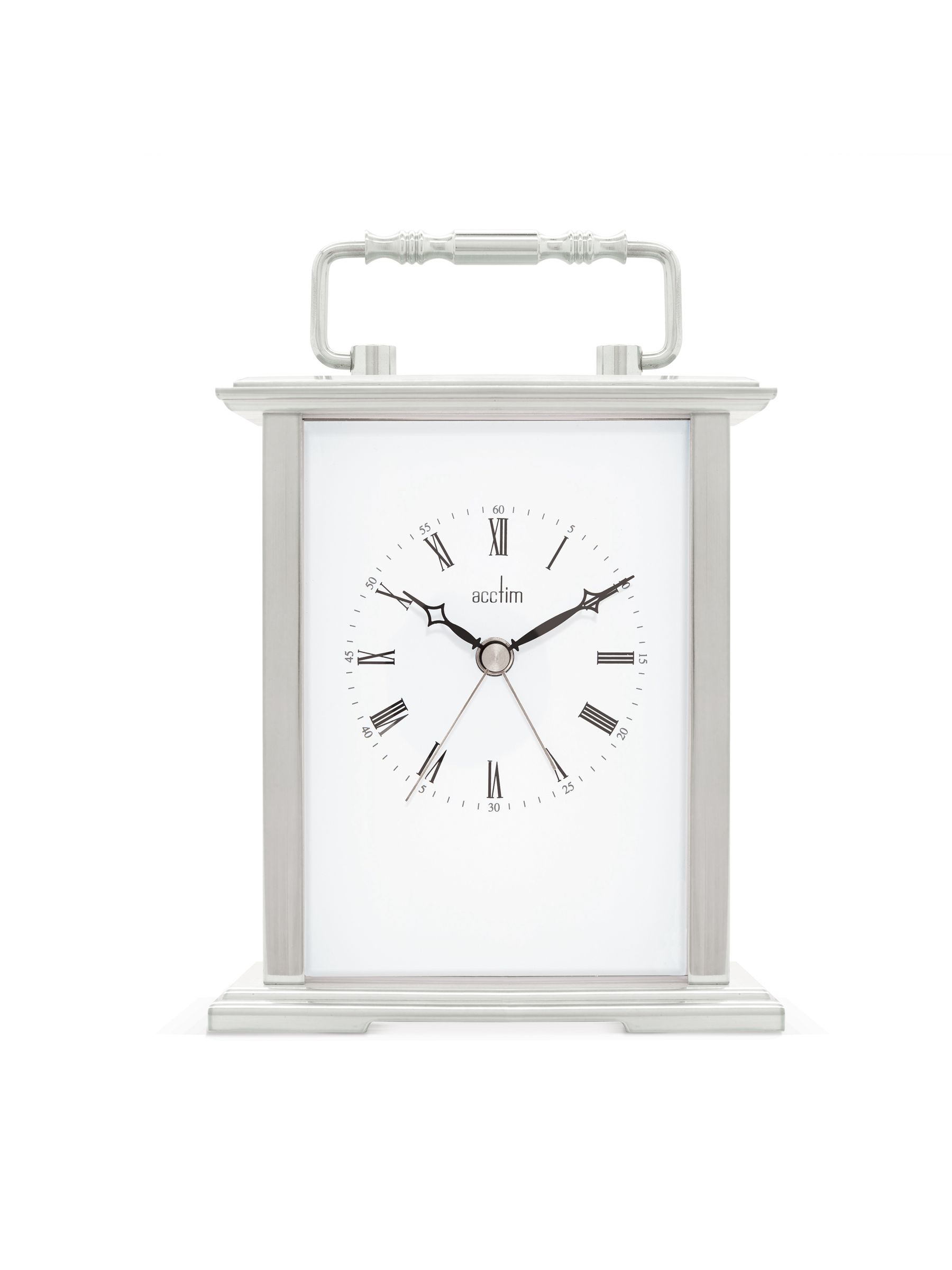 Buy Acctim Clocks Silver Gainsborough Carriage Clock from the Next UK ...