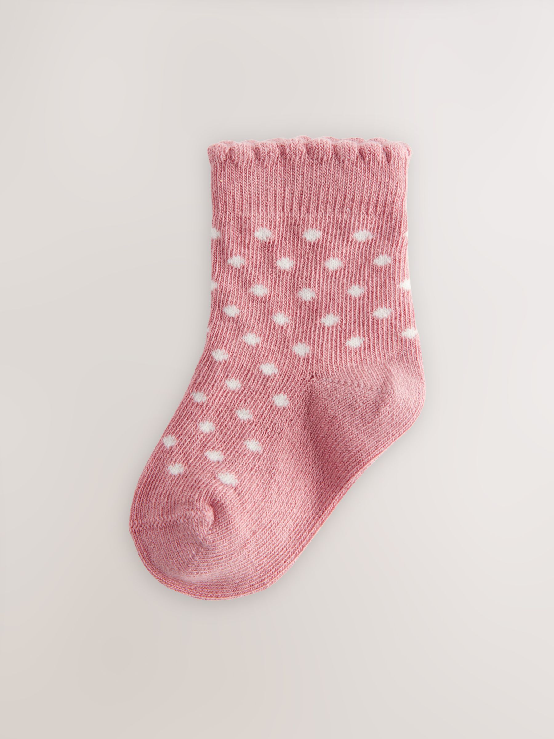 Buy Pink Heart Stripe Baby Socks 5 Pack (0mths-2yrs) from the Next UK ...