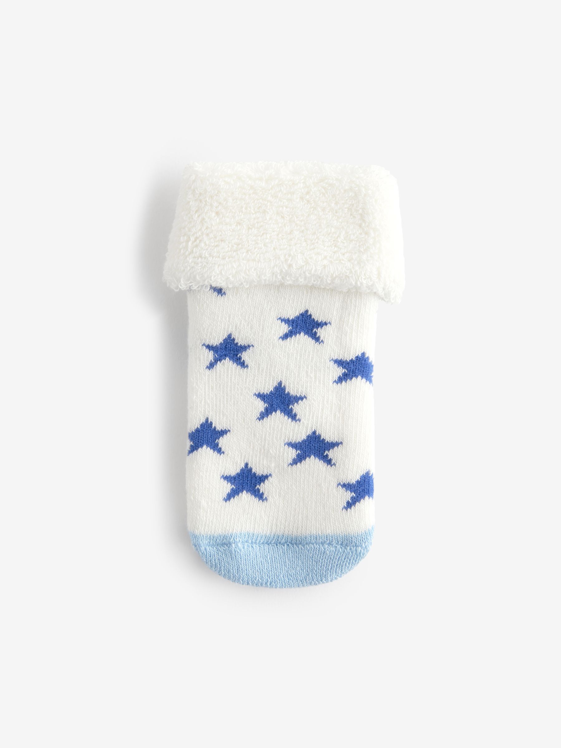 Buy Blue Character Towelling Socks 4 Pack (0mths-2yrs) from the Next UK ...