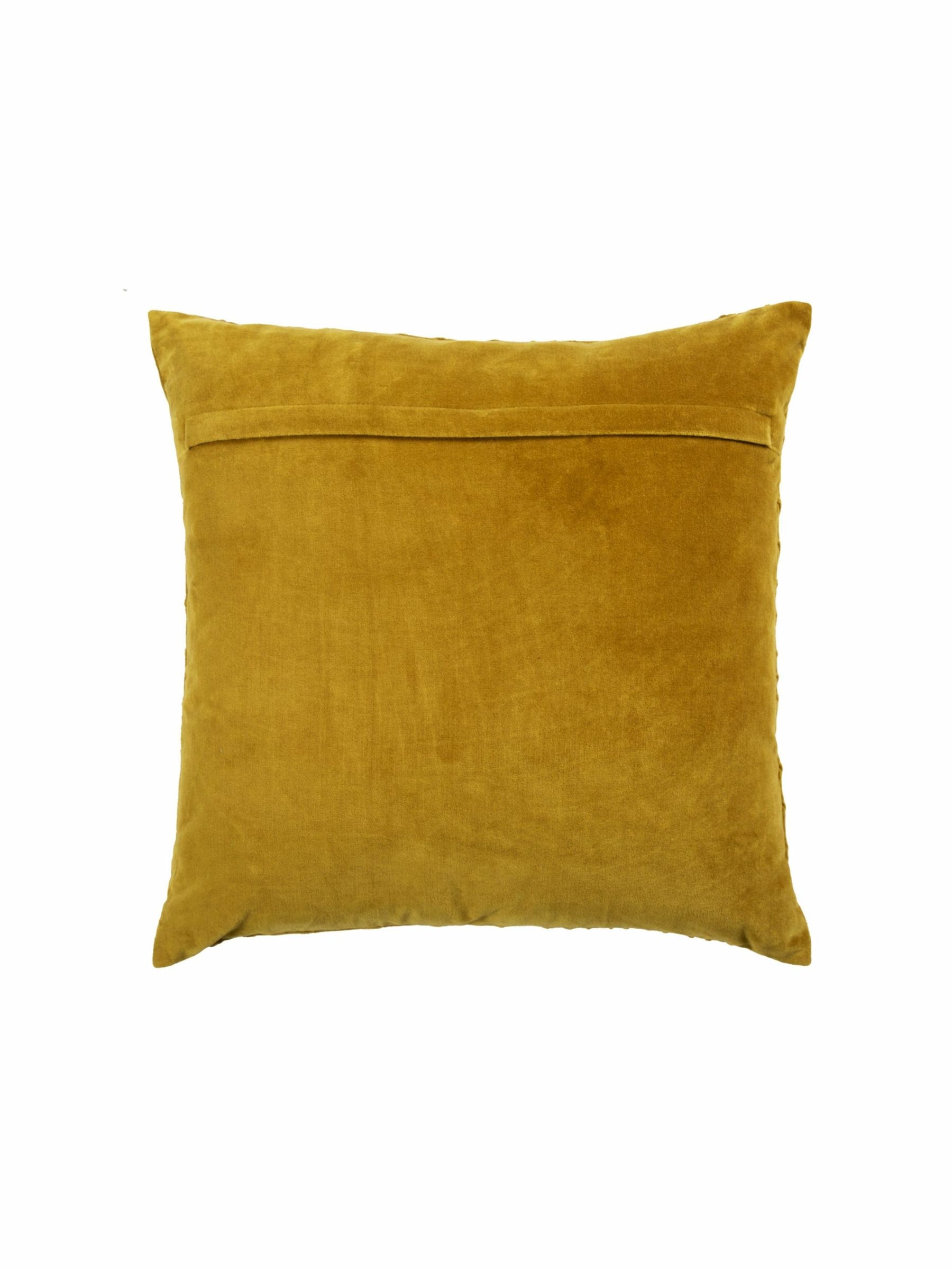 Buy Voyage Mustard Waterfall Abstract Cushion from the Next UK online shop
