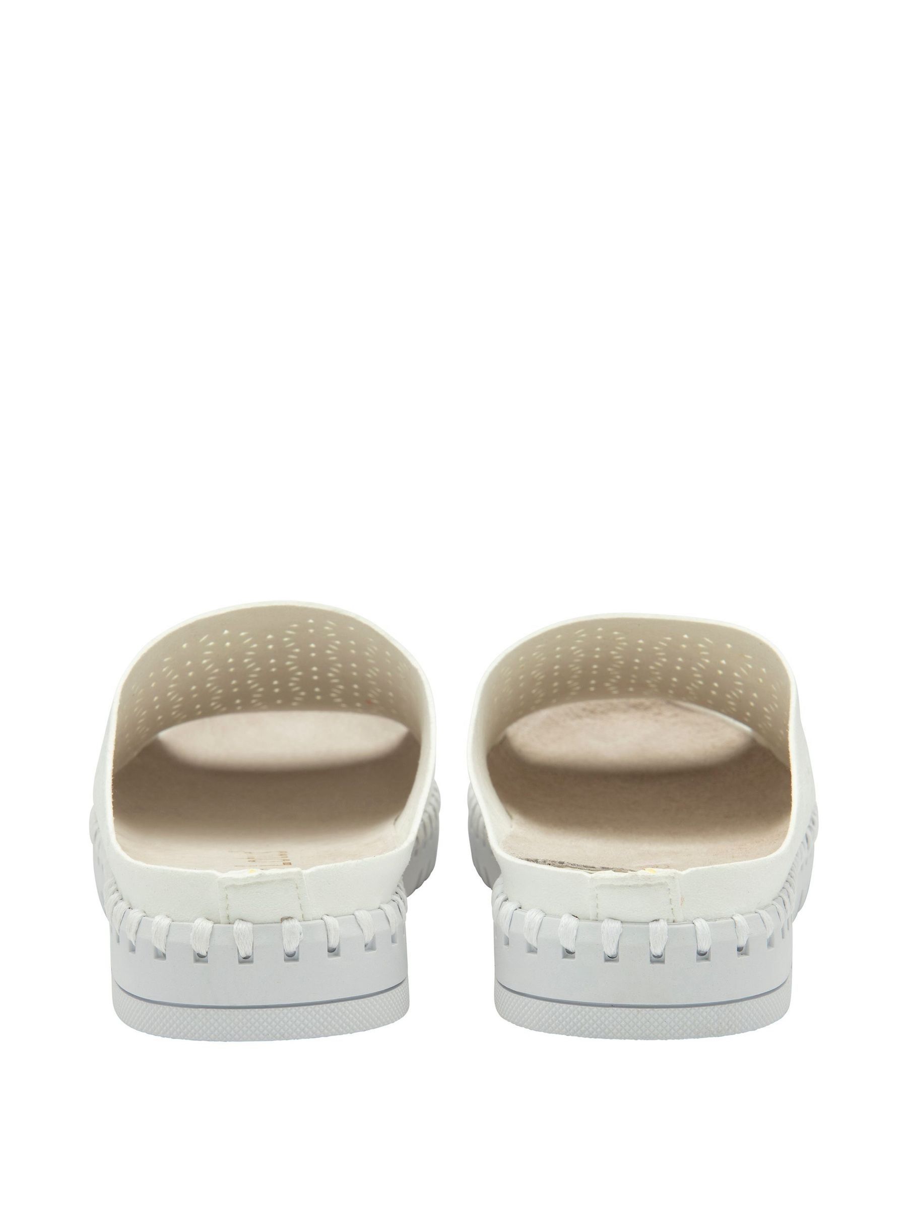 Buy Lotus White Open Toe Mule Sandals from the Next UK online shop