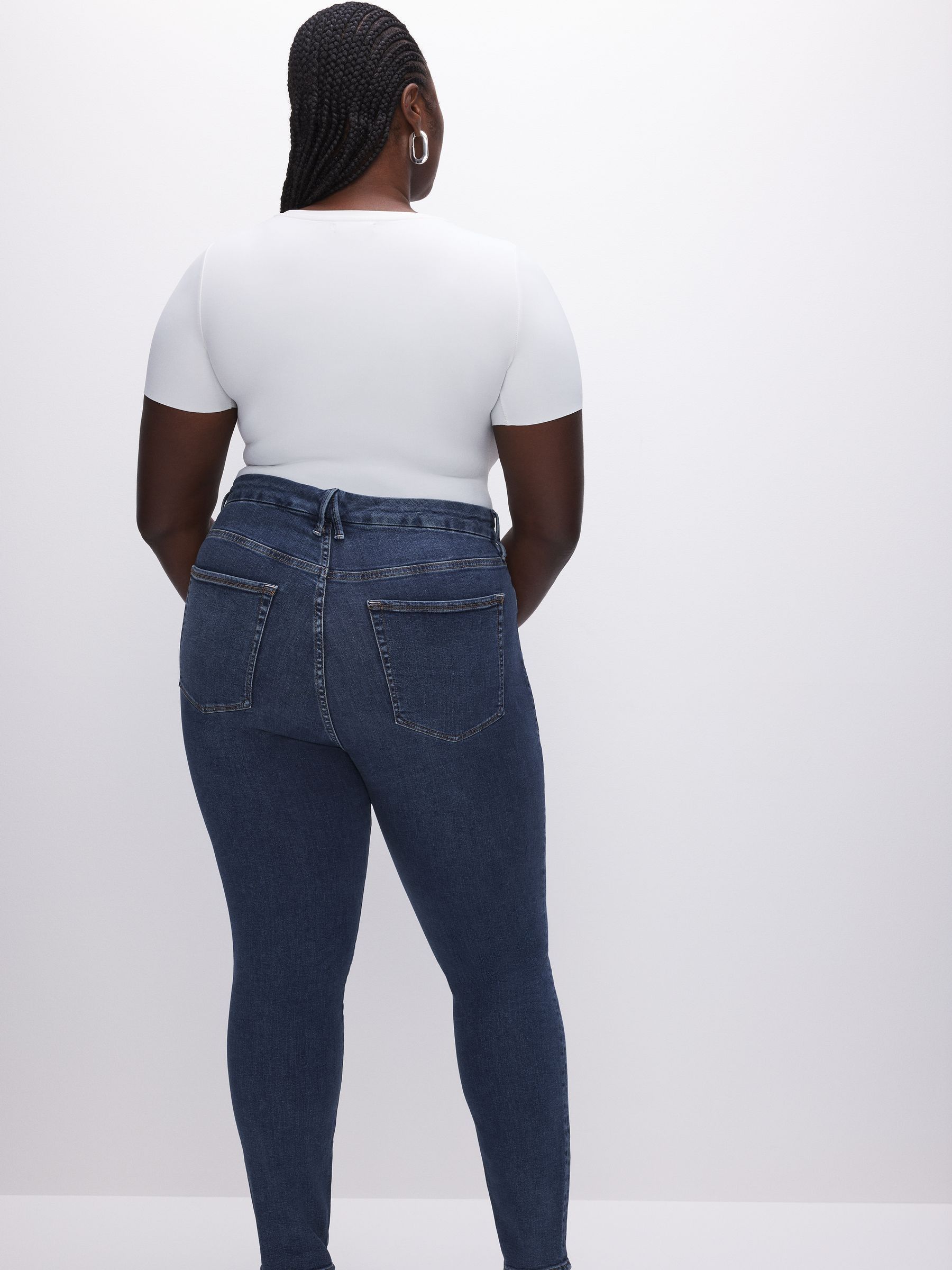 Buy Good American Blue Good Legs Skinny Jeans from the Next UK online shop