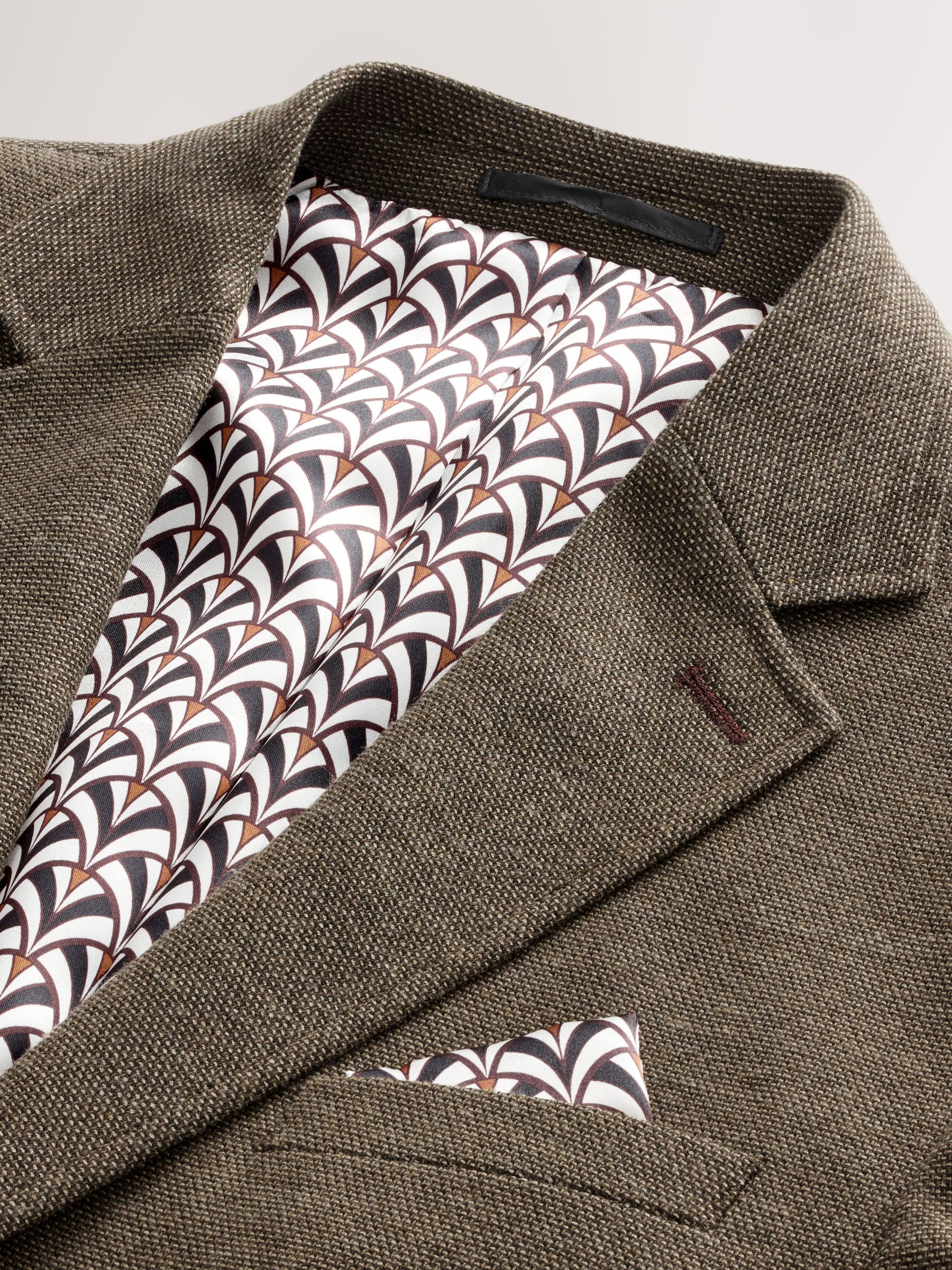 Buy Brown Regular Fit Textured Smart Blazer from the Next UK online shop