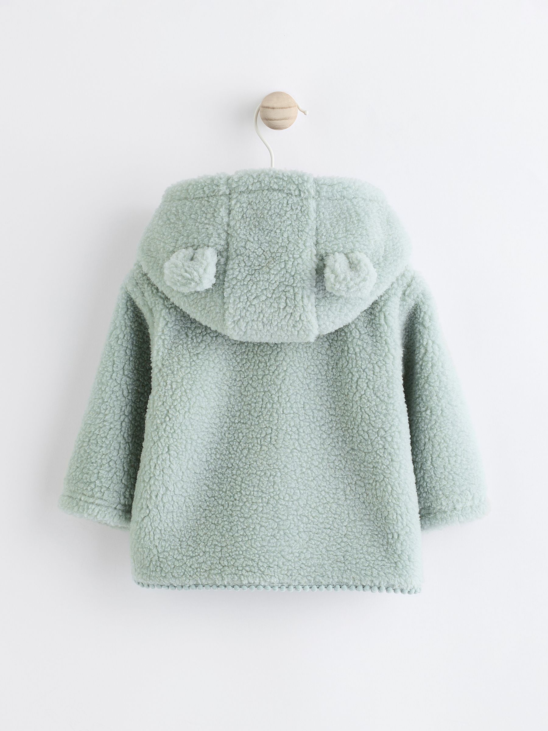 Buy Sage Green Baby Borg Fleece Jacket (0mths-2yrs) from Next Ireland